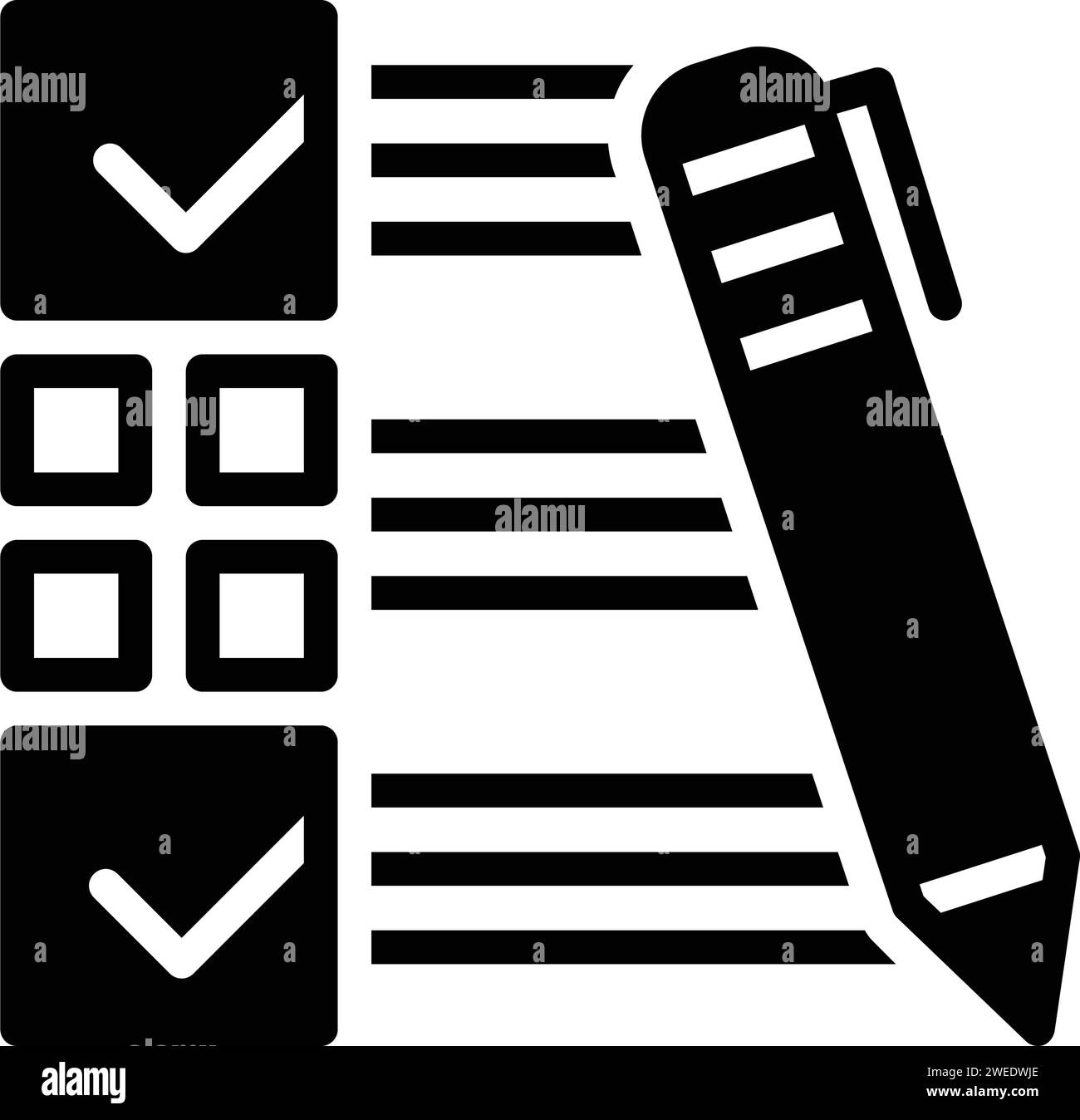 Icon for customer,survey Stock Vector Image & Art - Alamy