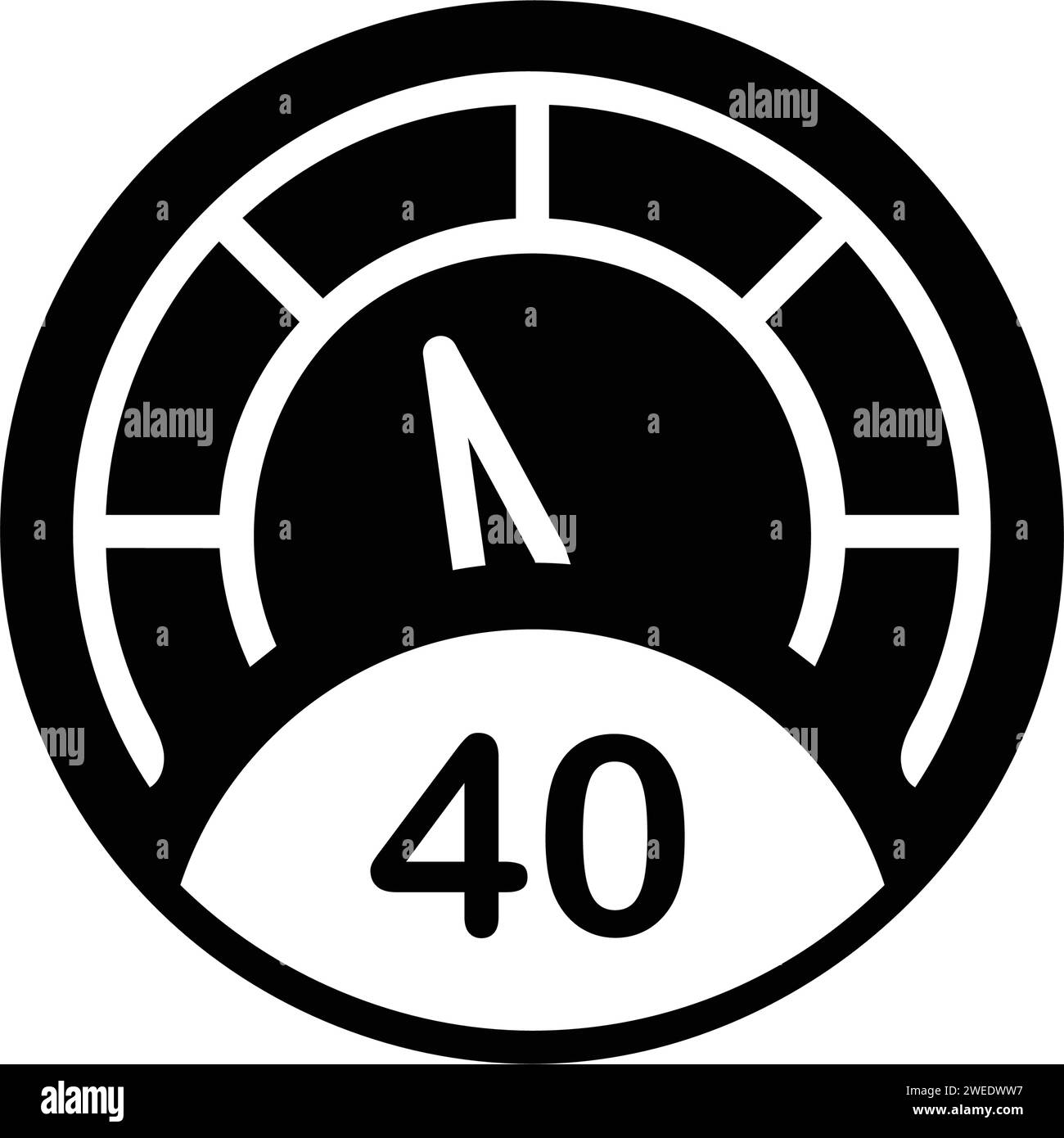 Icon for Meter,numerator Stock Vector Image & Art - Alamy