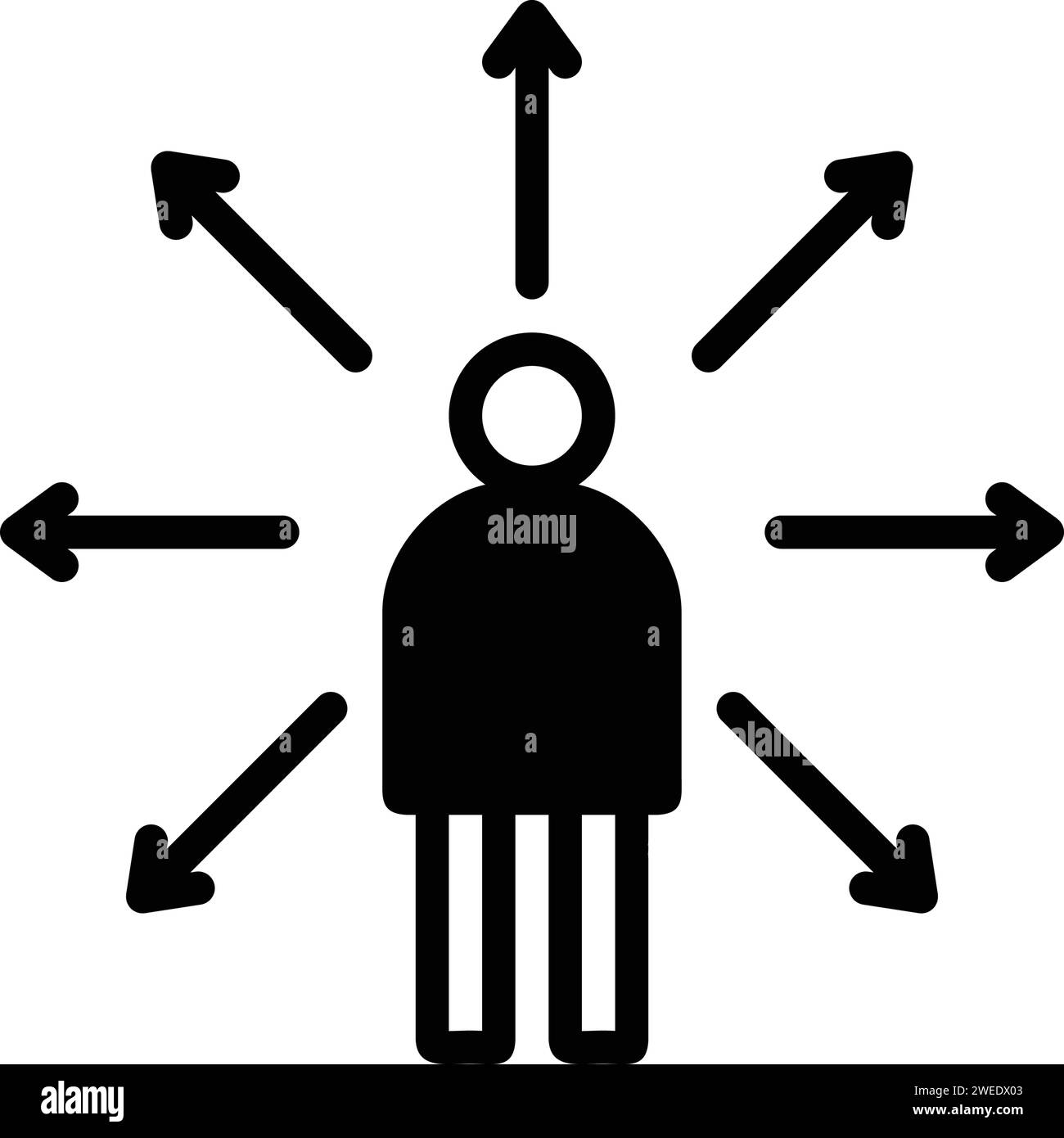 Decision making logo Black and White Stock Photos & Images - Alamy