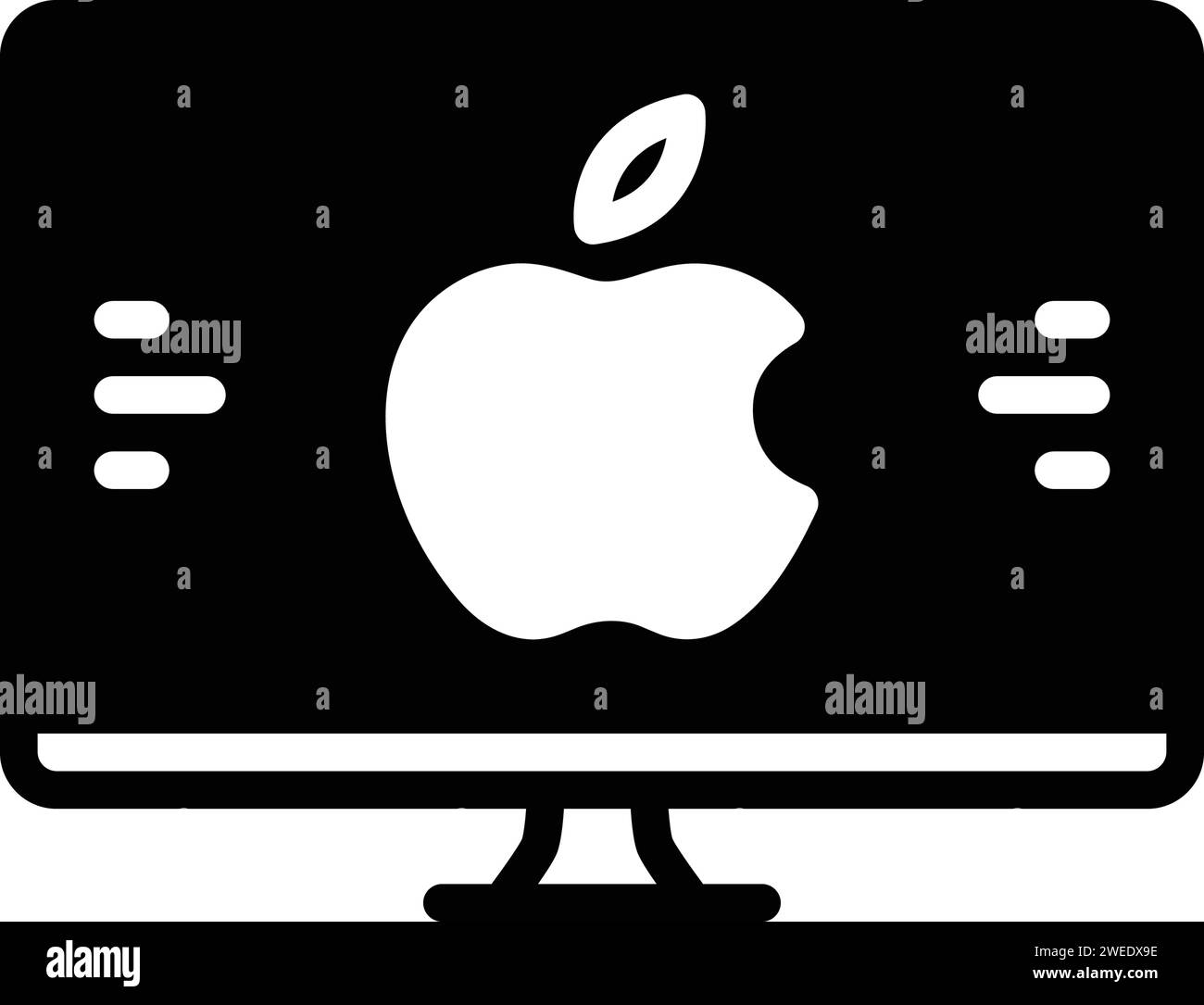Mac vector Black and White Stock Photos & Images - Alamy