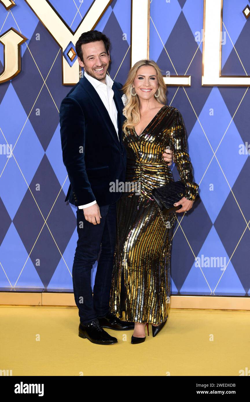 Heidi Range mit Ehemann Alex Partakis bei der Weltpremiere des ...