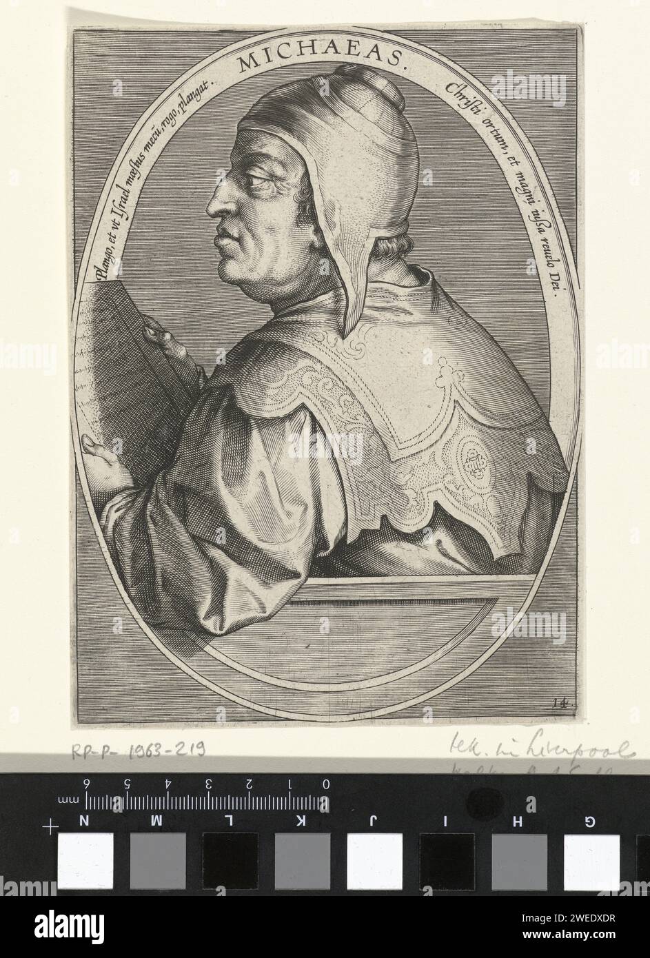 Micha, Cornelis Galle (I), After Jan van der Straet, 1613 print The ...