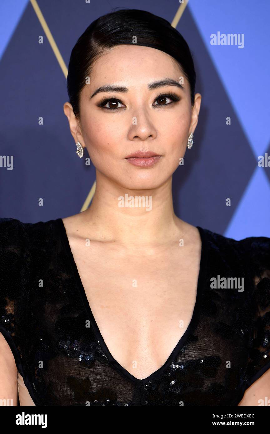 Jing Lusi bei der Weltpremiere des Kinofilms Argylle im Odeon Leicester ...