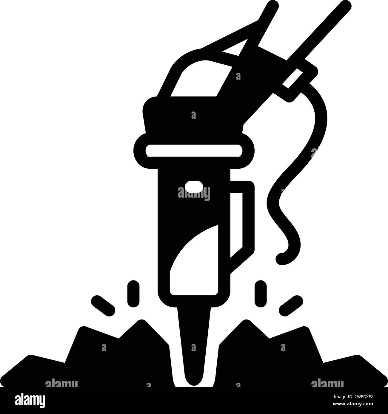 Rock breaker hi-res stock photography and images - Alamy