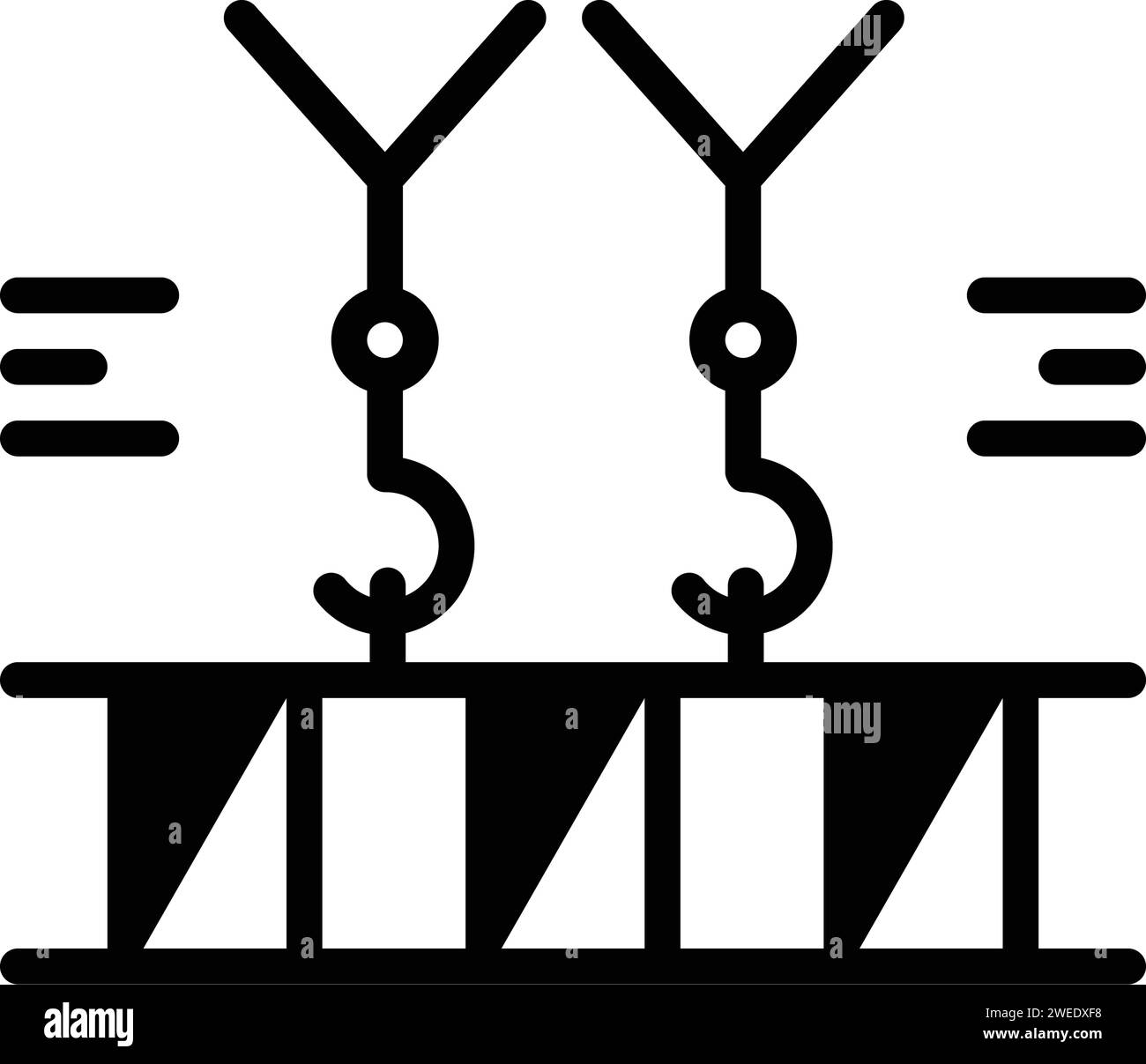 Overhead crane illustration hi-res stock photography and images - Alamy