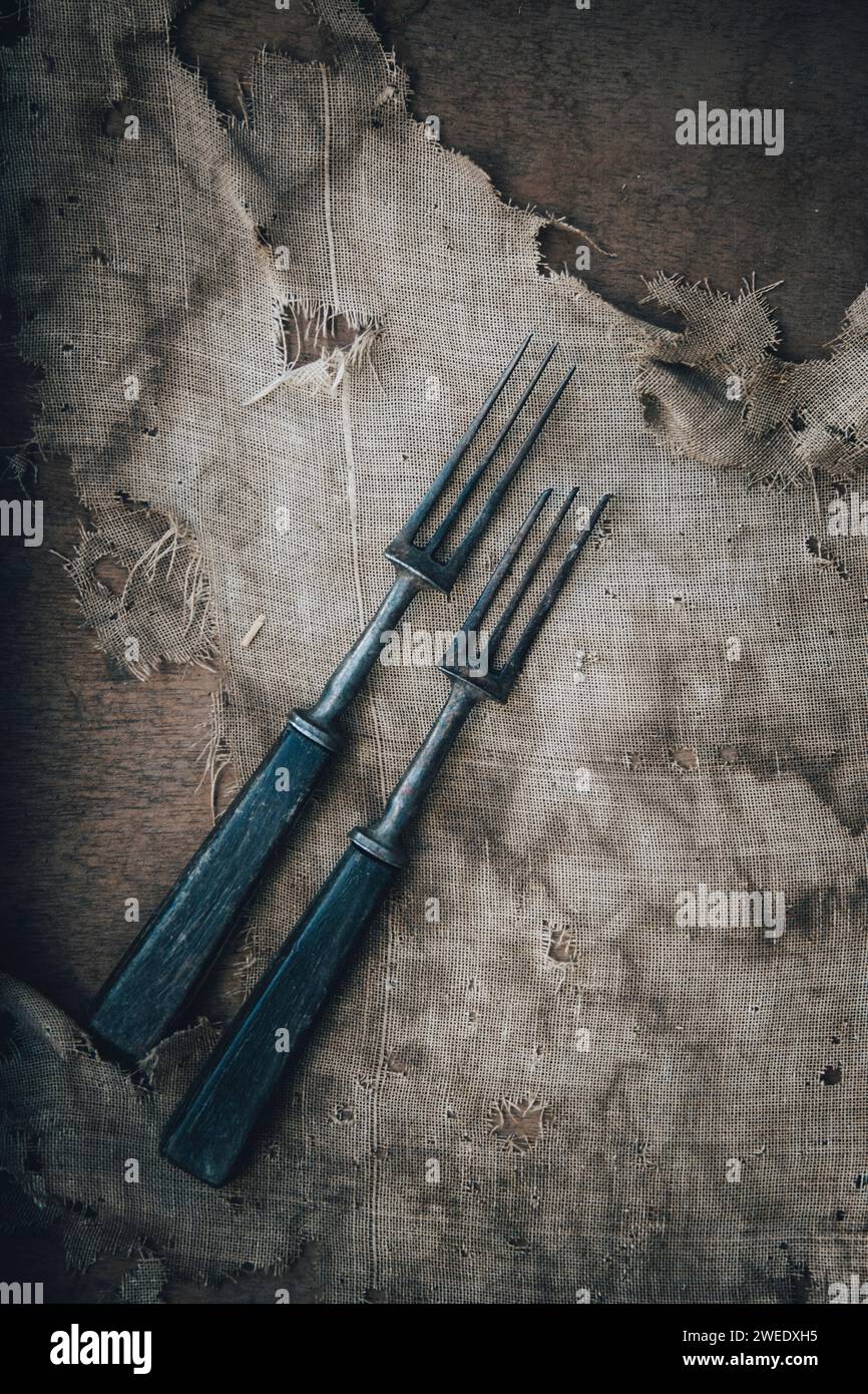 Dirty utensils hi-res stock photography and images - Alamy