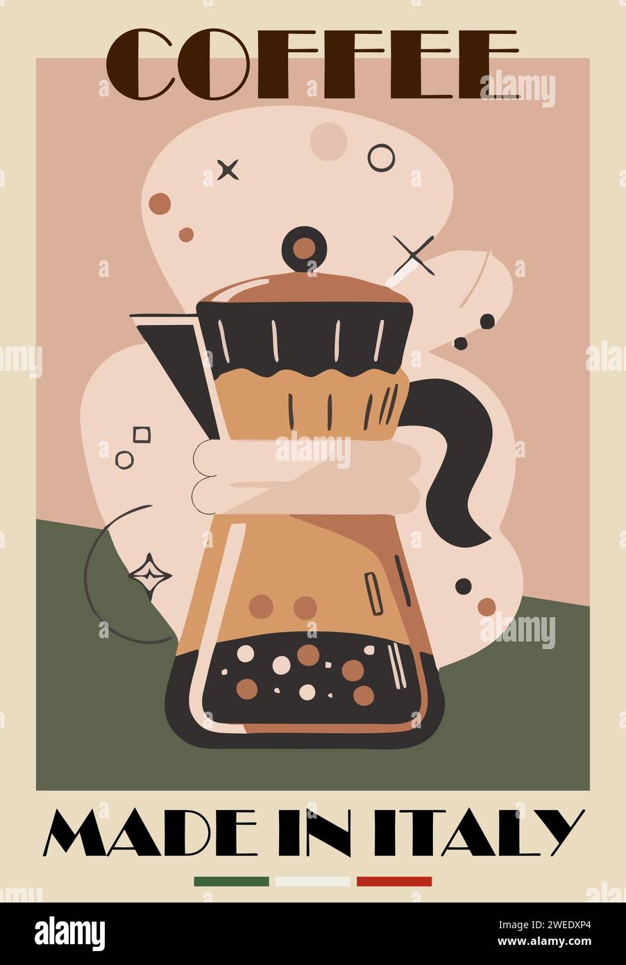 Mid century advertising Stock Vector Images - Alamy