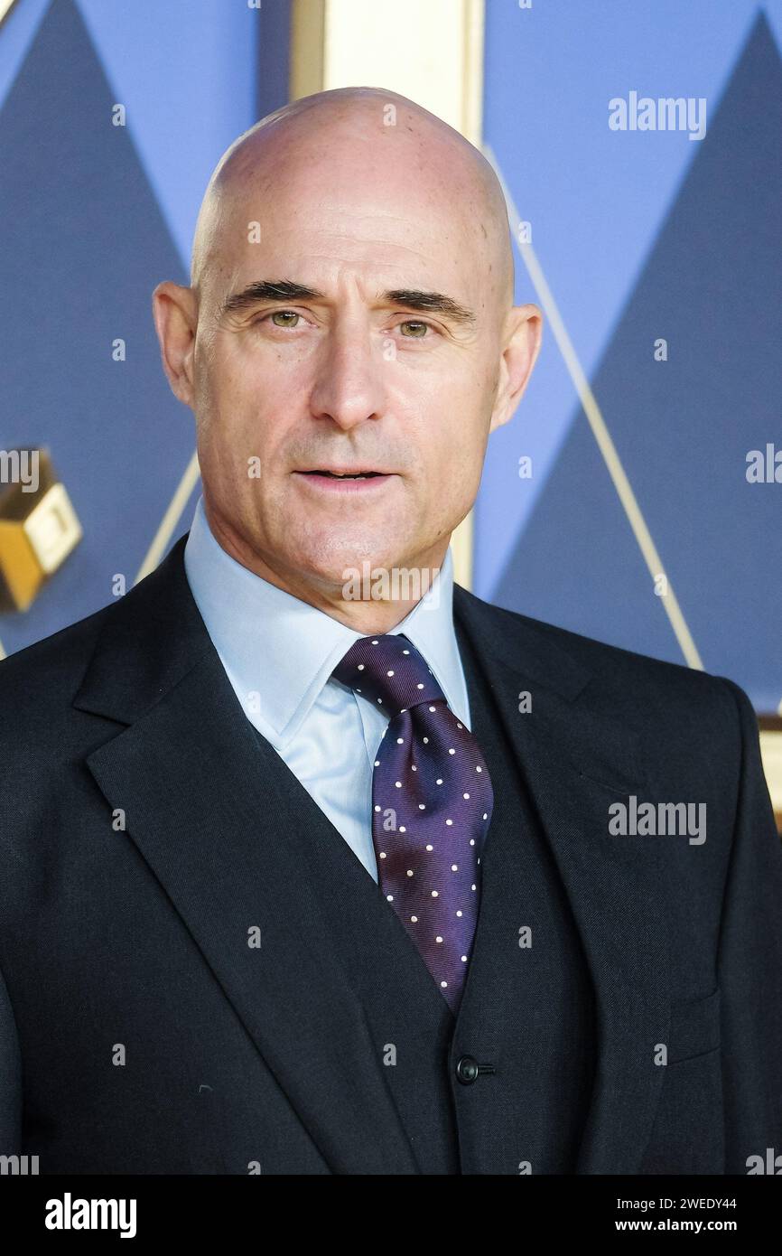 ODEON LUXE Leicester Square, London, UK. 24 January 2024. Mark Strong ...