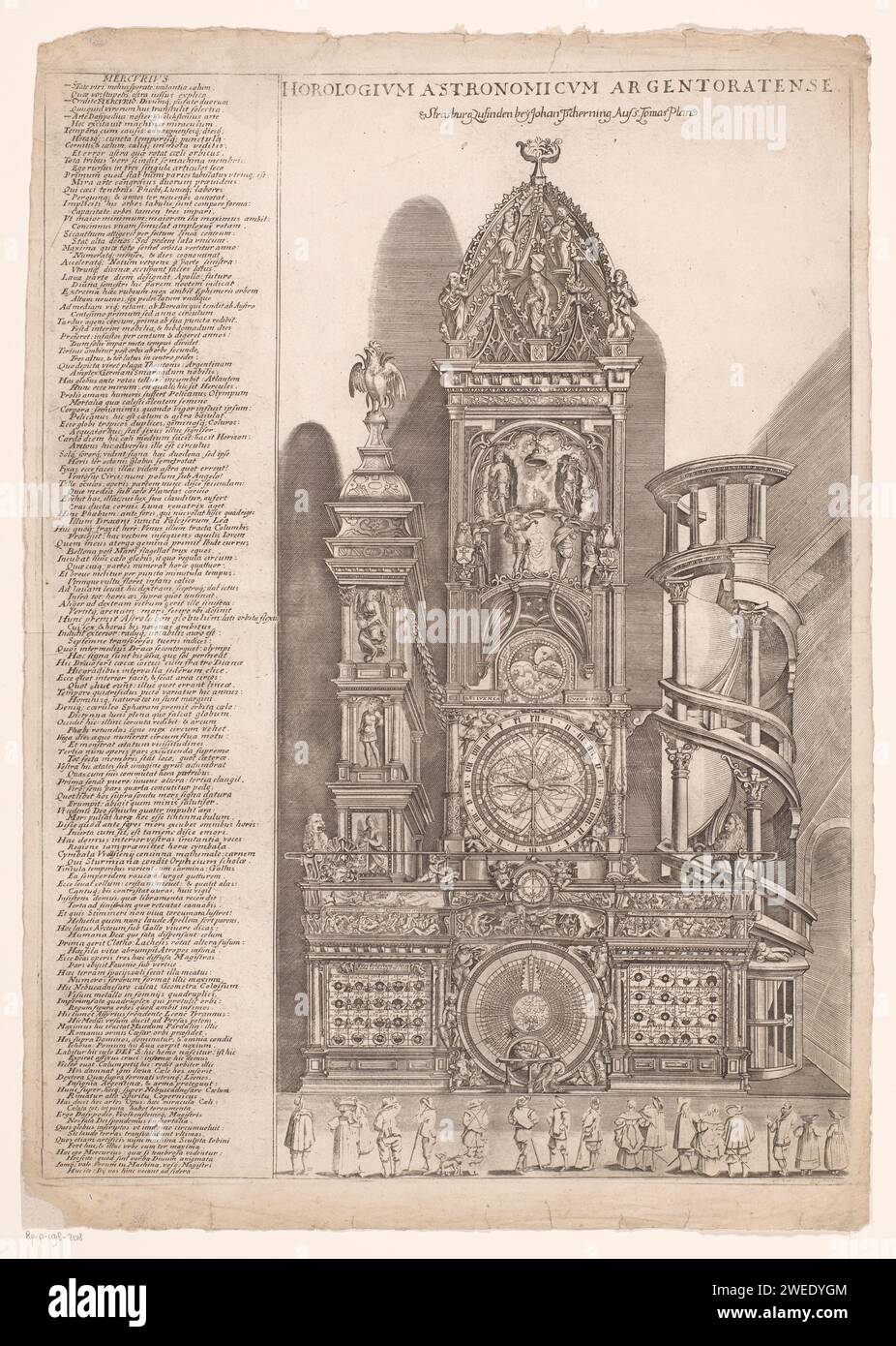Astronomical clock in the Notre -Dame in Strasbourg, Johann Tscherning ...