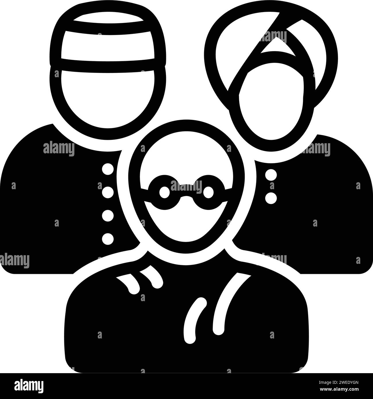 Multicultural icon Black and White Stock Photos & Images - Alamy