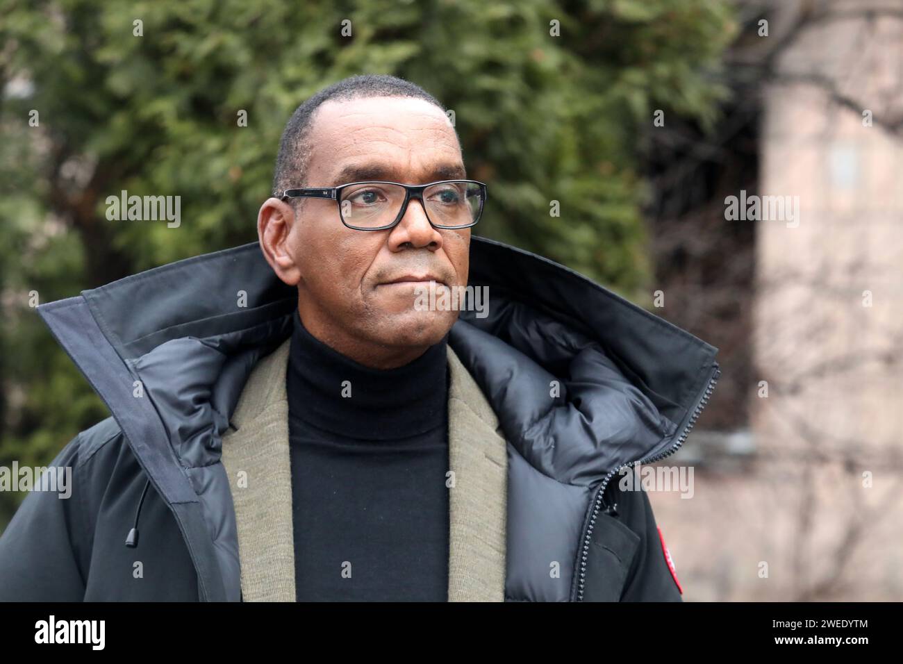 KYIV REGIN, UKRAINE - JANUARY 24, 2024 - USAID Justice for All Program Chief of Party David ...