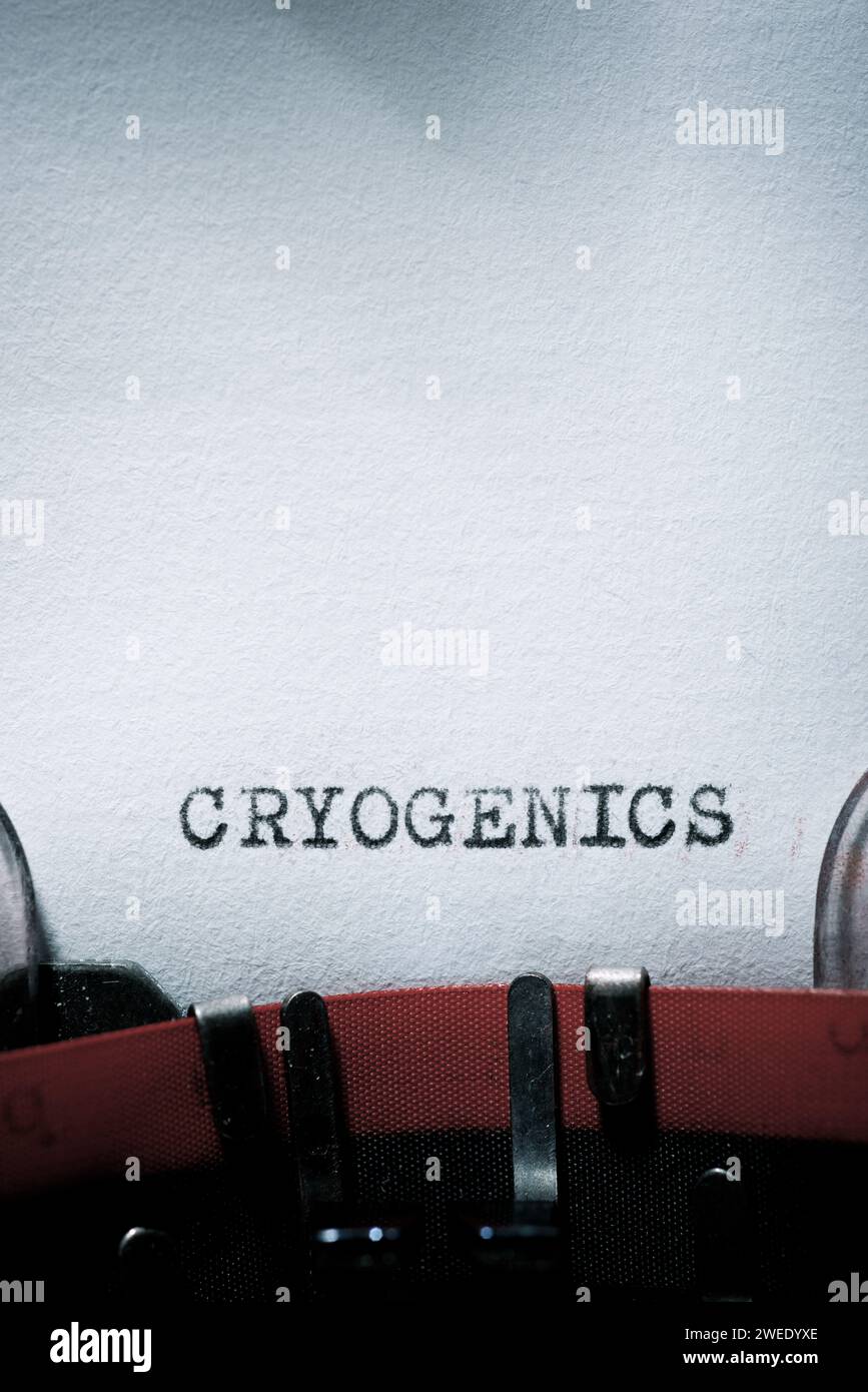 Cryogenics hi-res stock photography and images - Alamy