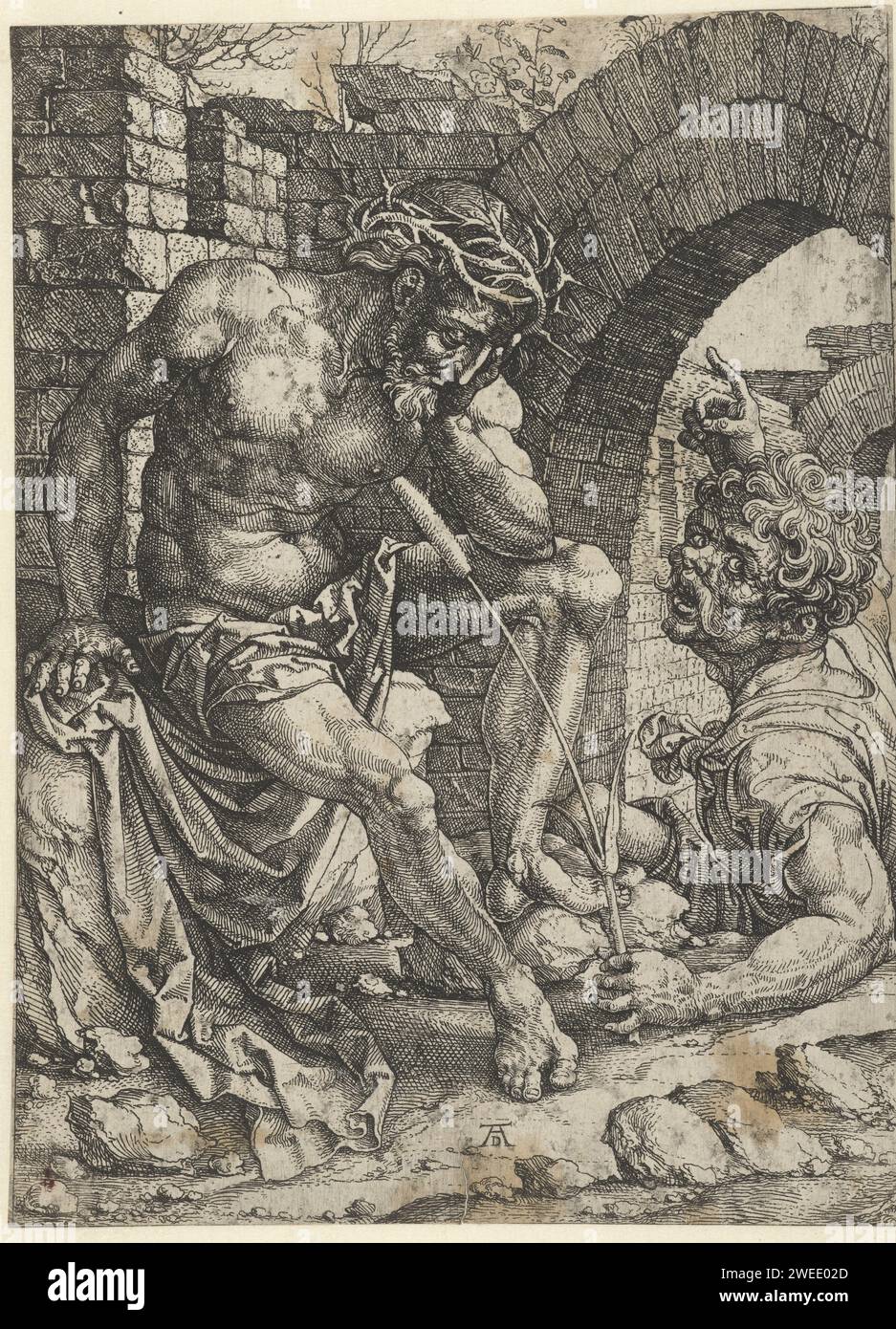 Christ agony waiting crucified hi-res stock photography and images - Alamy