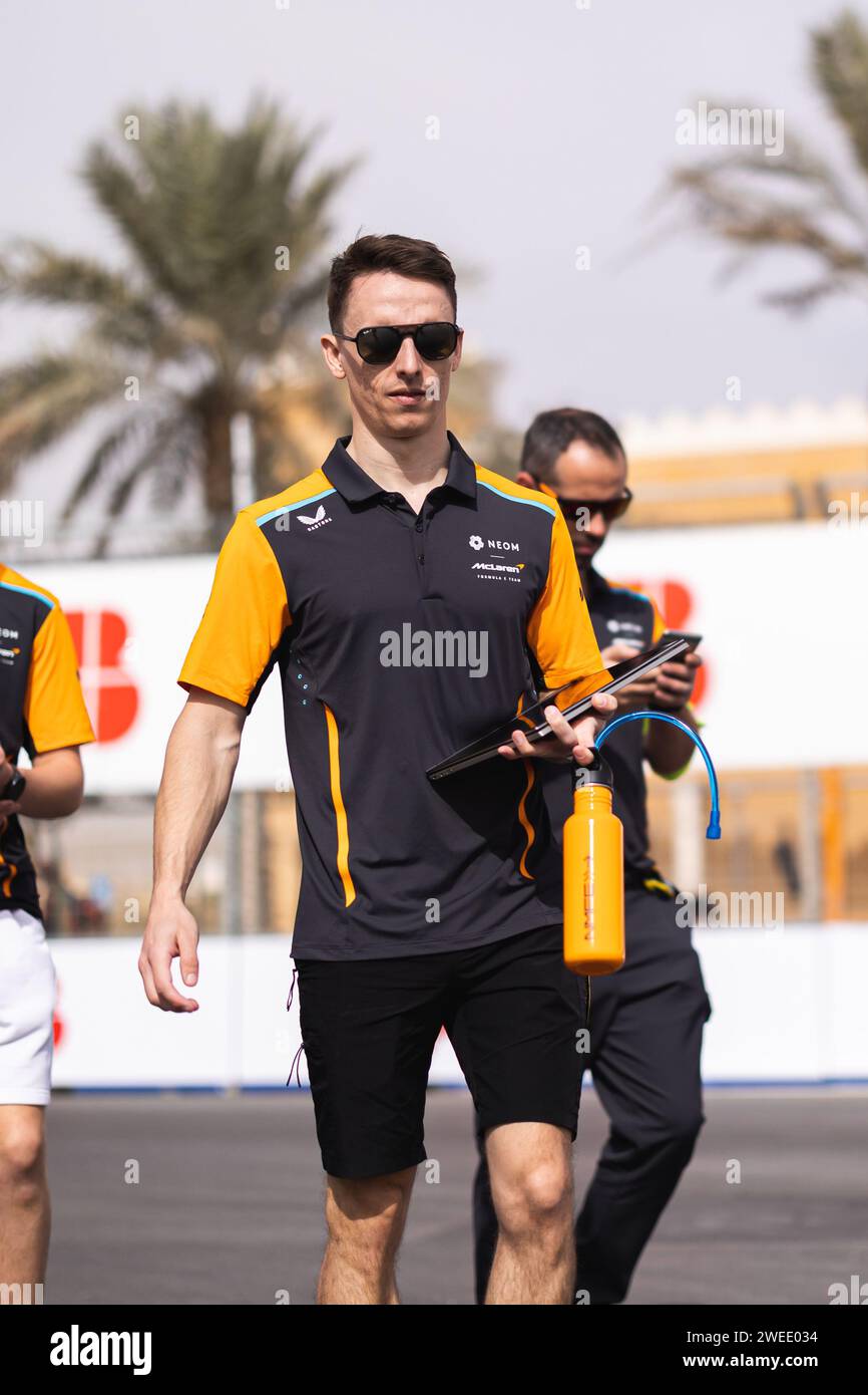 Diriyah, Arabie Saoudite. 26th Jan, 2024. HUGHES Jake (gbr), NEOM ...