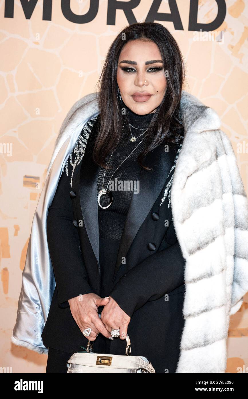 Paris, France. 24th Jan, 2024. Ahlam Alshamsi attends Zuhair Murad's outure show, as part of ...