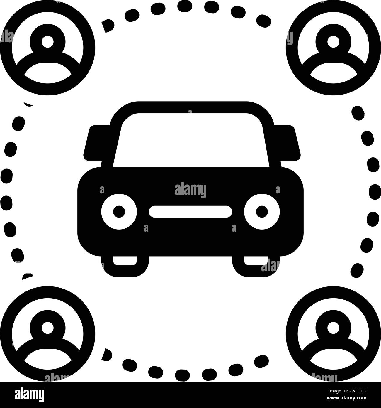Icon for carsharing,ride Stock Vector Image & Art - Alamy
