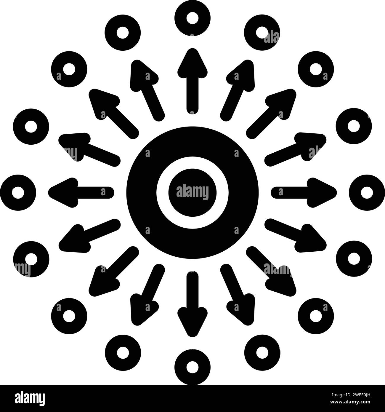 Icon for diffusion,spreading Stock Vector Image & Art - Alamy