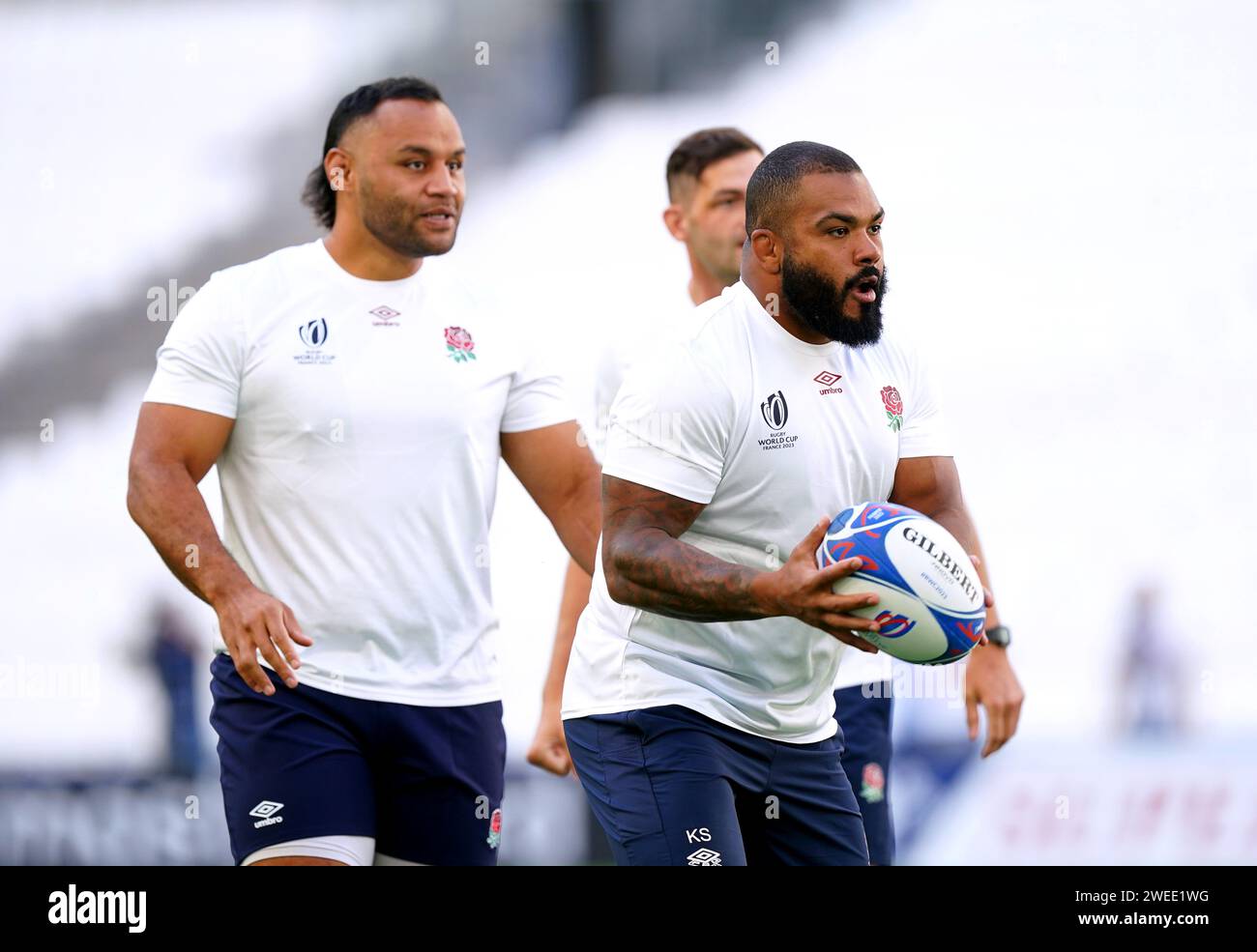 File photo dated 08-09-2023 of England's Billy Vunipola and Kyle ...