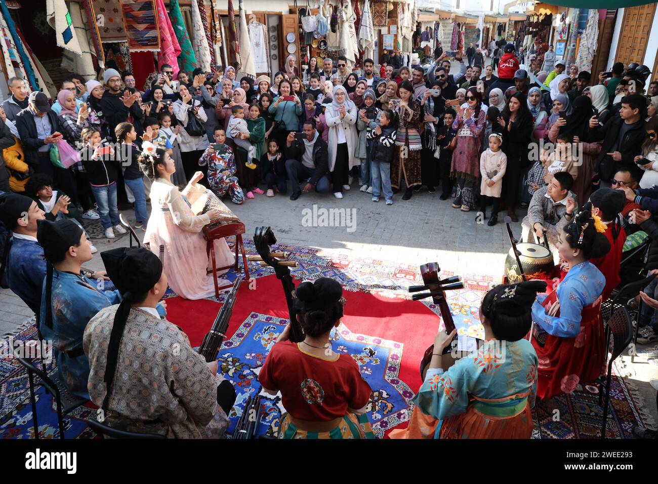 Festival of folk music morocco hi-res stock photography and images - Alamy