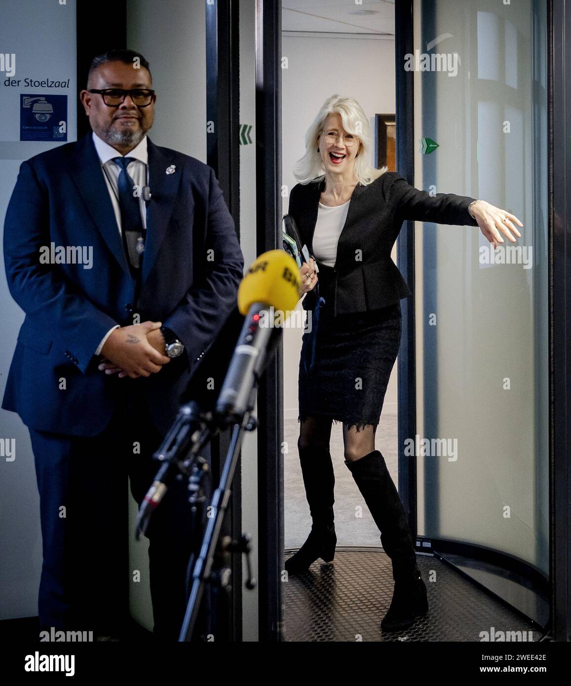 THE HAGUE - Mona Keijzer (BBB) arrives for a conversation with ...