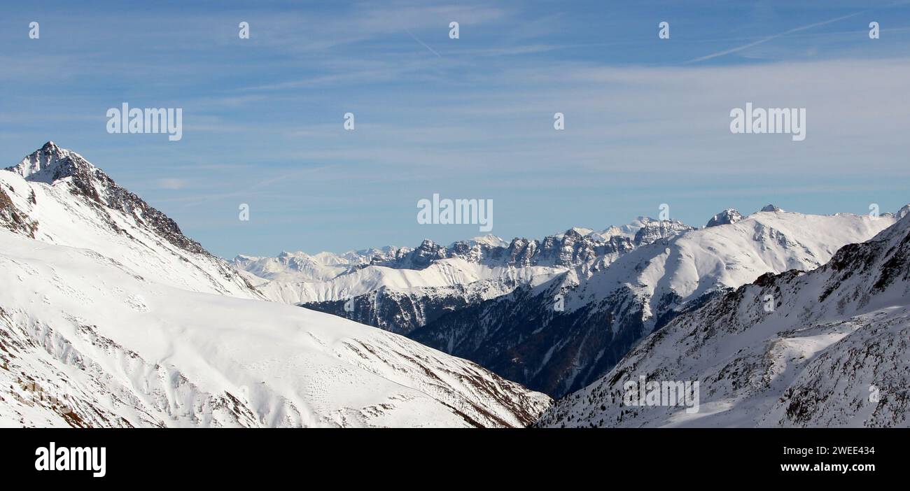 Blue sky ice cold climbing mountain peaks environment hi-res stock ...
