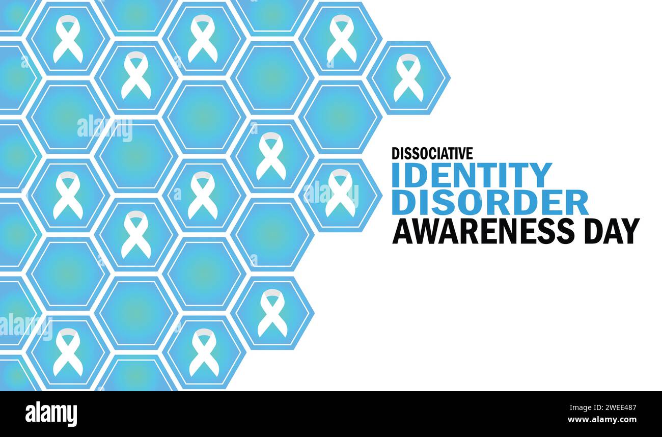 Dissociative Identity Disorder Awareness Day Vector Illustration ...