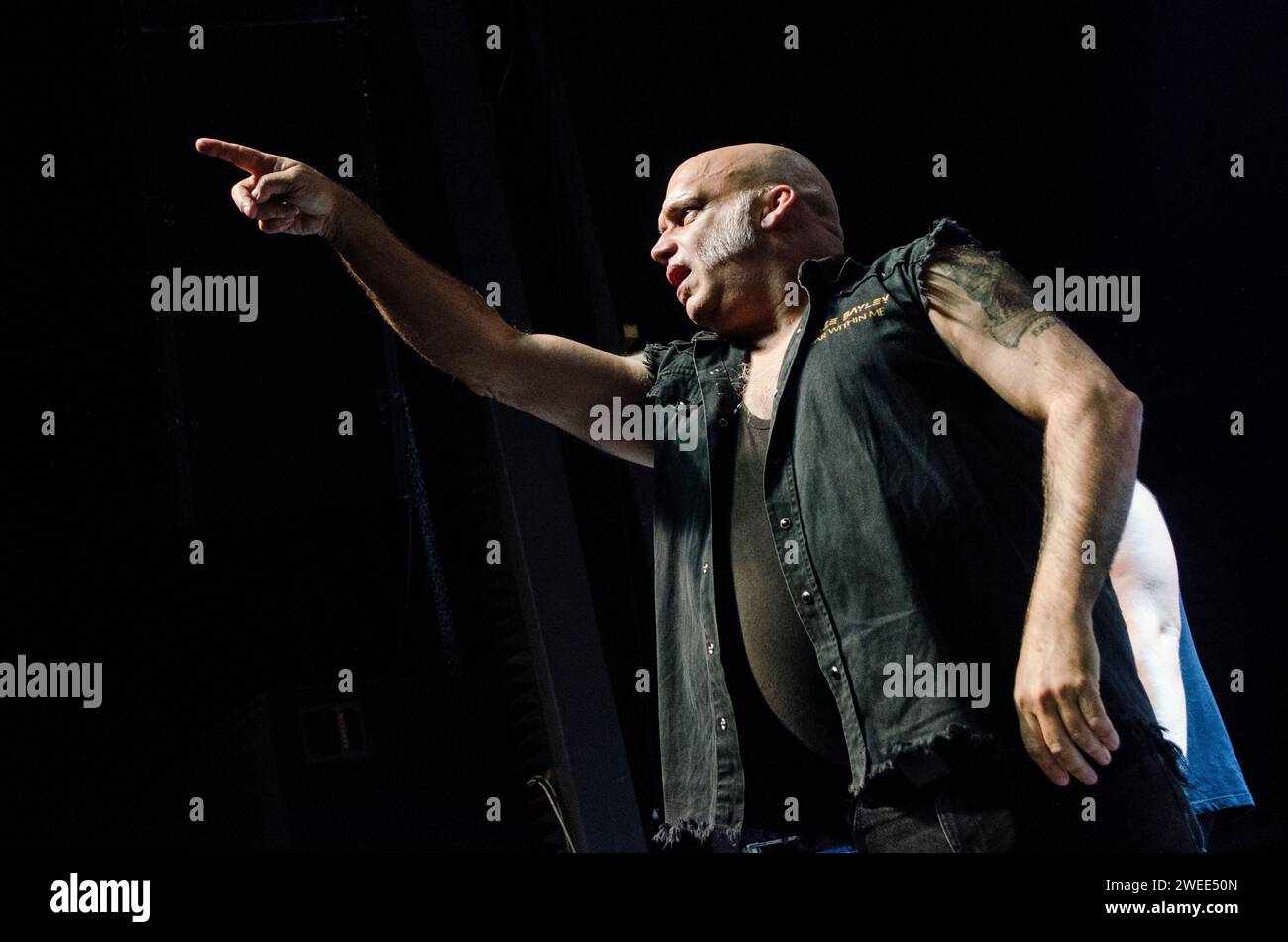 Blaze Bayley (ex-Iron Maiden frontman) performing at Gagarin 205 Live ...
