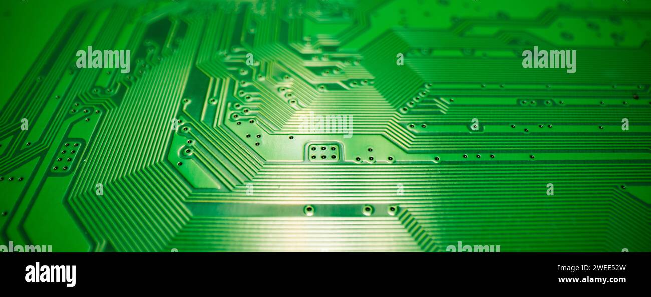 Technology background with circuit board. Electronic computer hardware ...