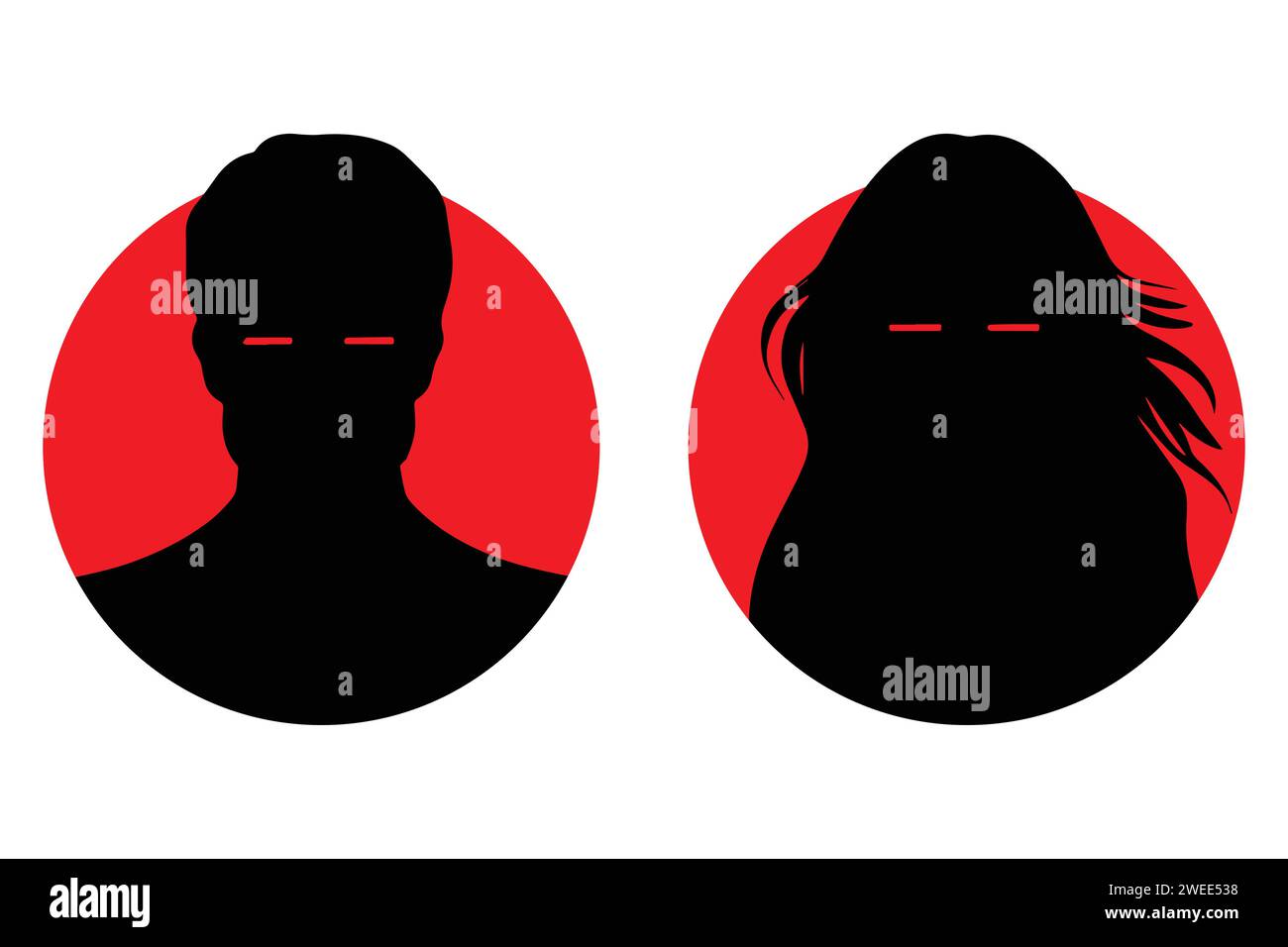 Anonymous individuals Stock Vector Images - Alamy