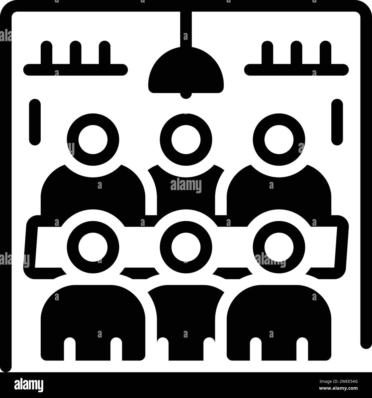 Icon for Meeting room,hall Stock Vector Image & Art - Alamy
