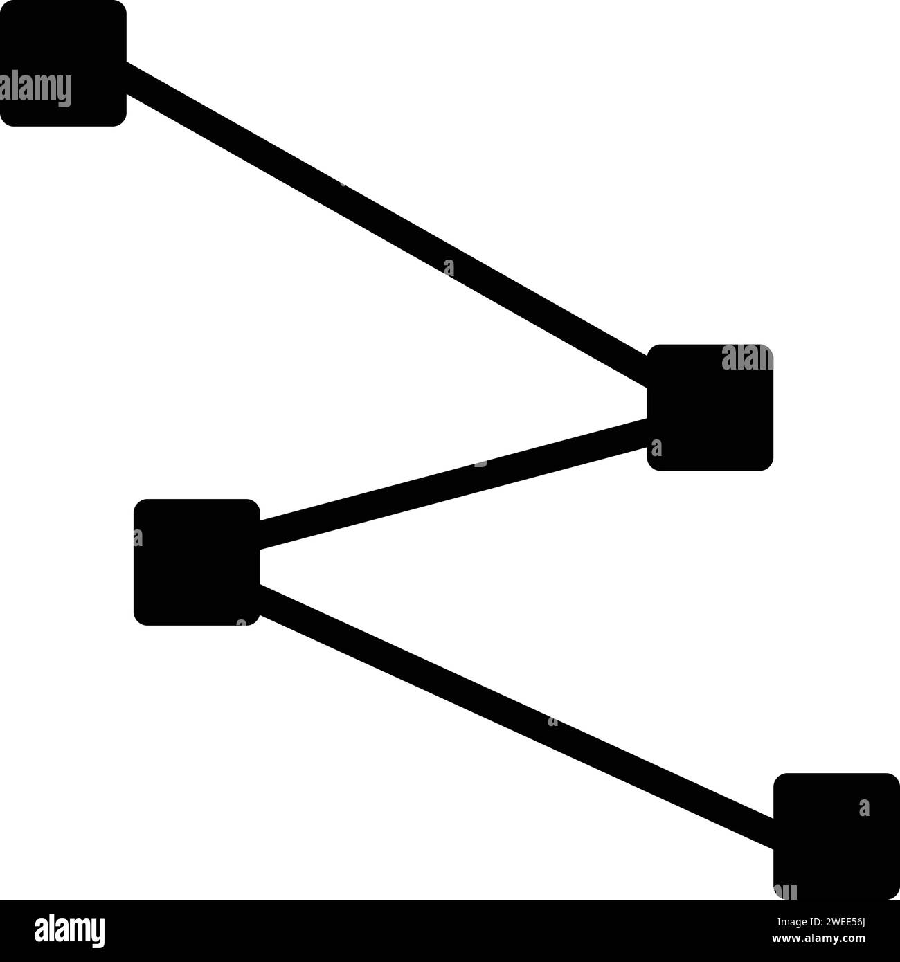 Icon for Path,way Stock Vector Image & Art - Alamy