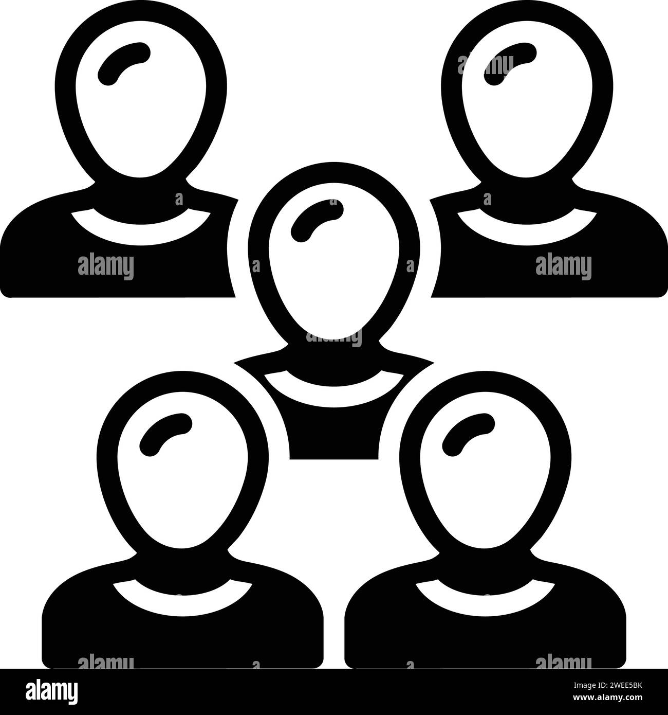 Icon for Crowd,multitude Stock Vector Image & Art - Alamy