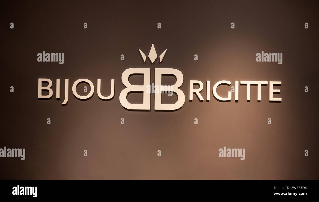 Bijou brigitte logo hi-res stock photography and images - Alamy
