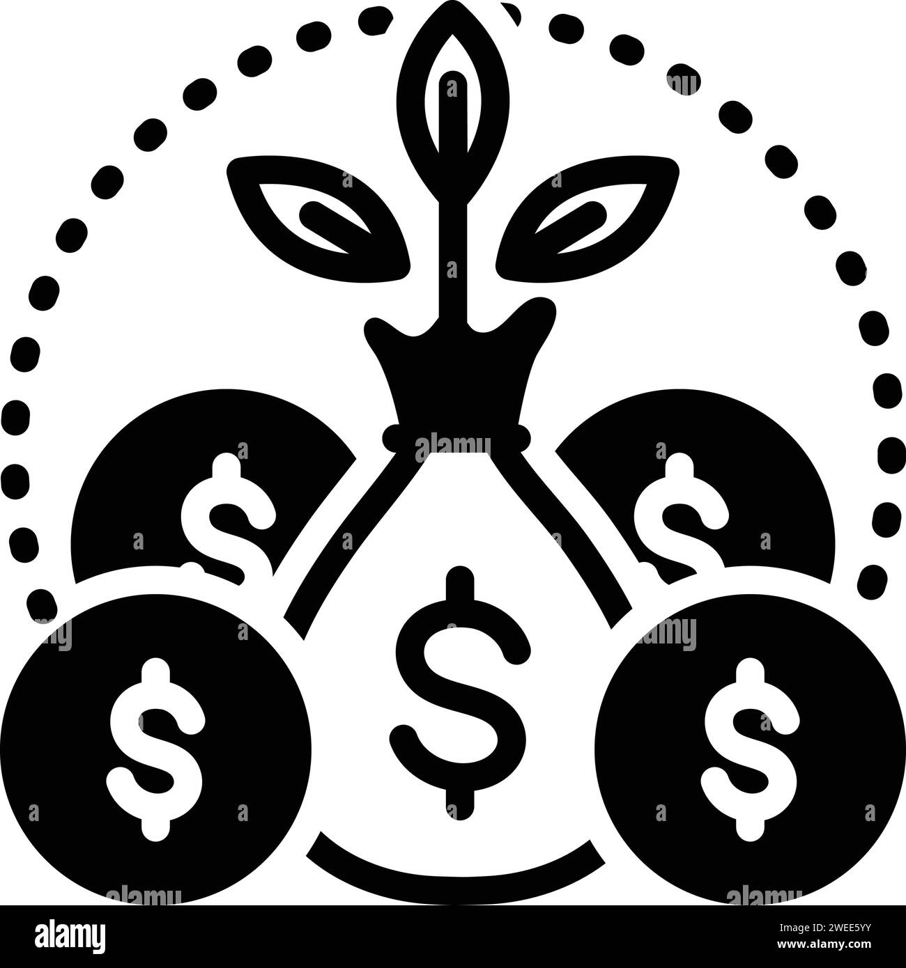 Profitability icon hi-res stock photography and images - Alamy