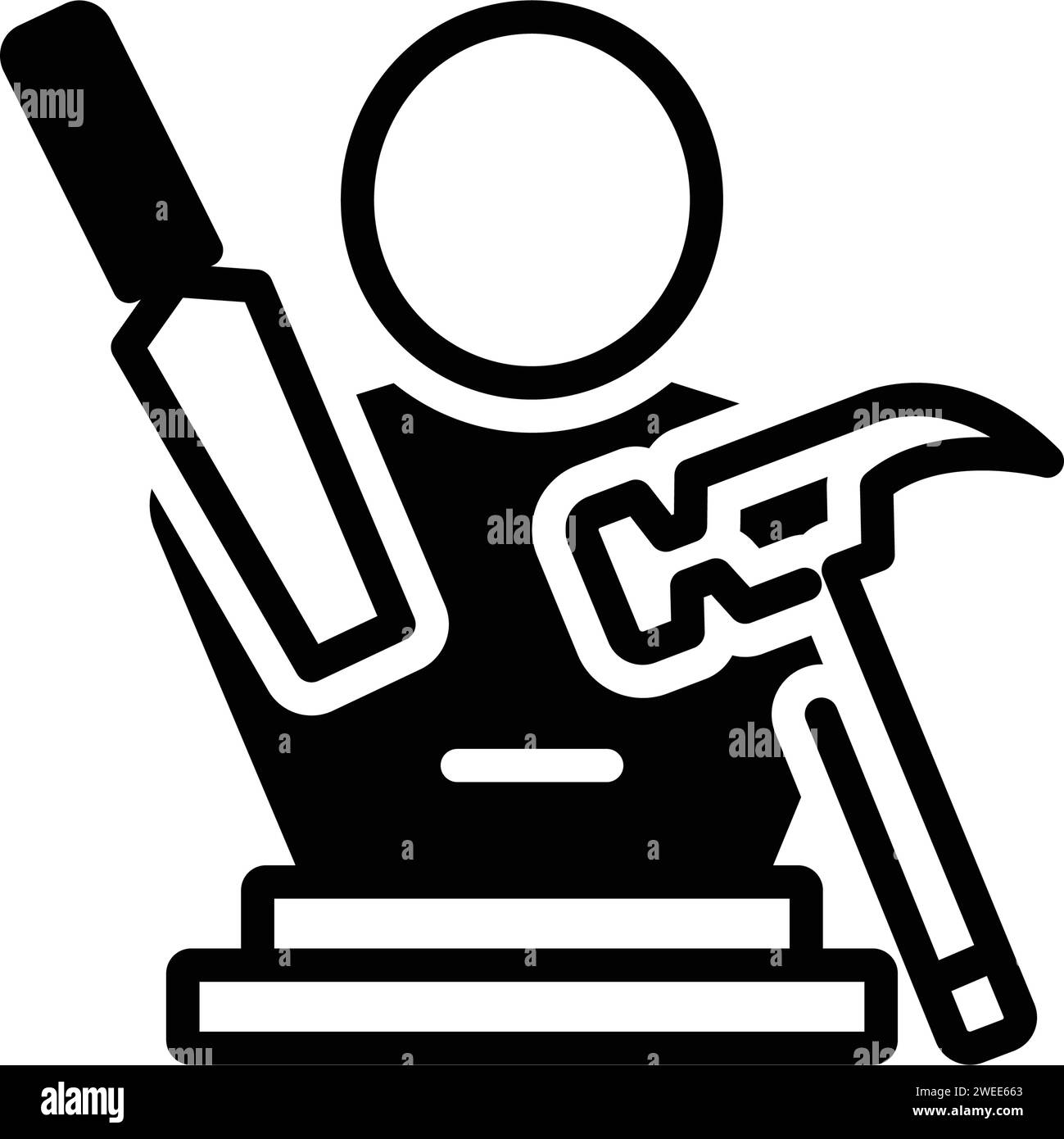 Icon for Sculpting, art Stock Vector Image & Art - Alamy