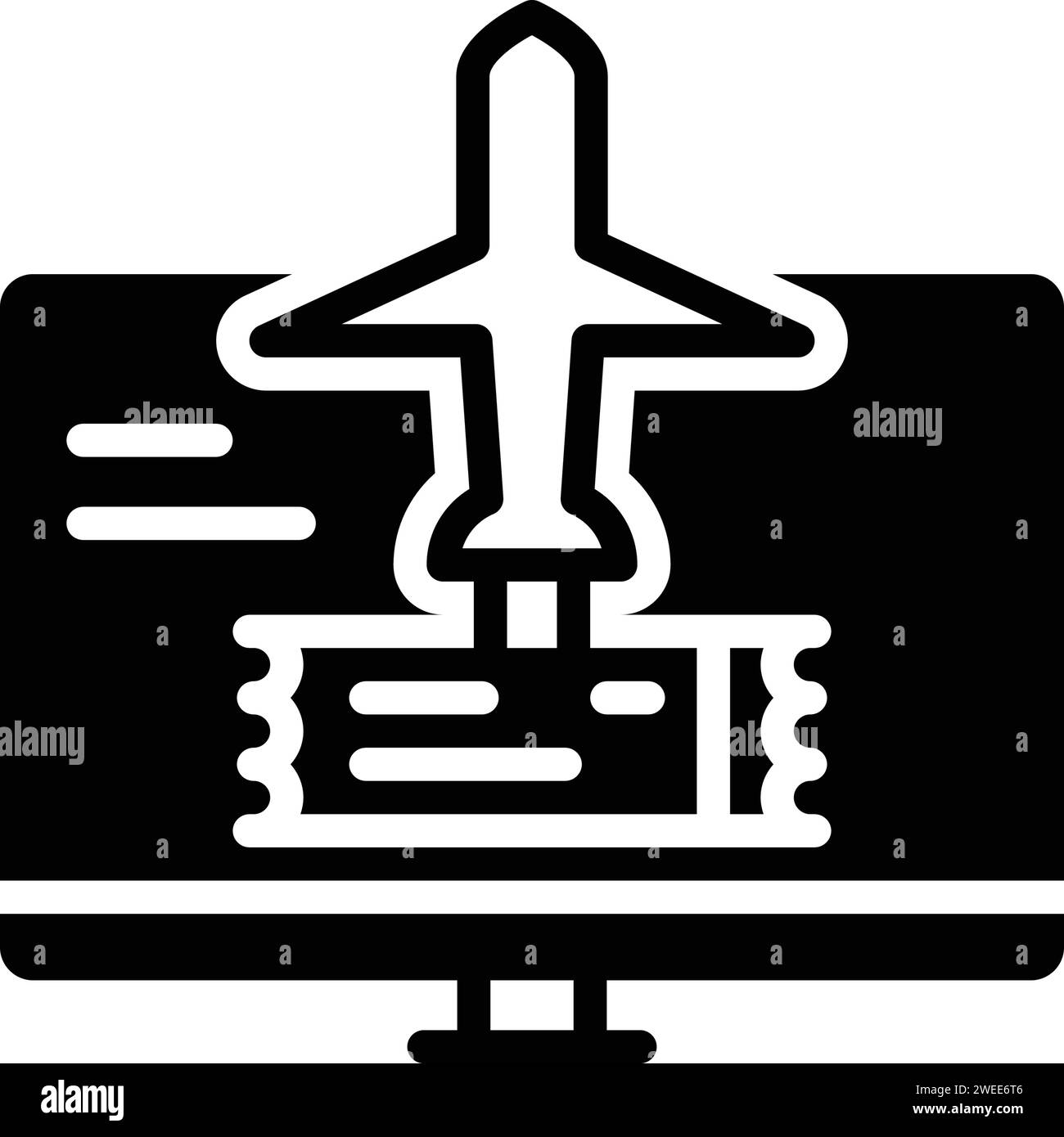 Icon for Booking,travel Stock Vector Image & Art - Alamy