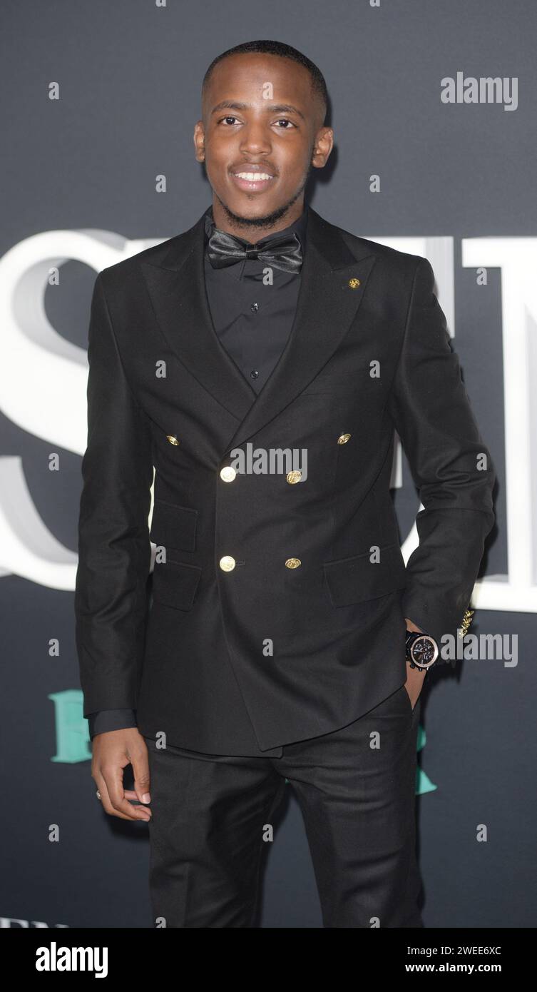 Photo Must Be Credited ©Alpha Press 078237 22/01/2024 Tyrone Junior at The Chosen Season 4 ...