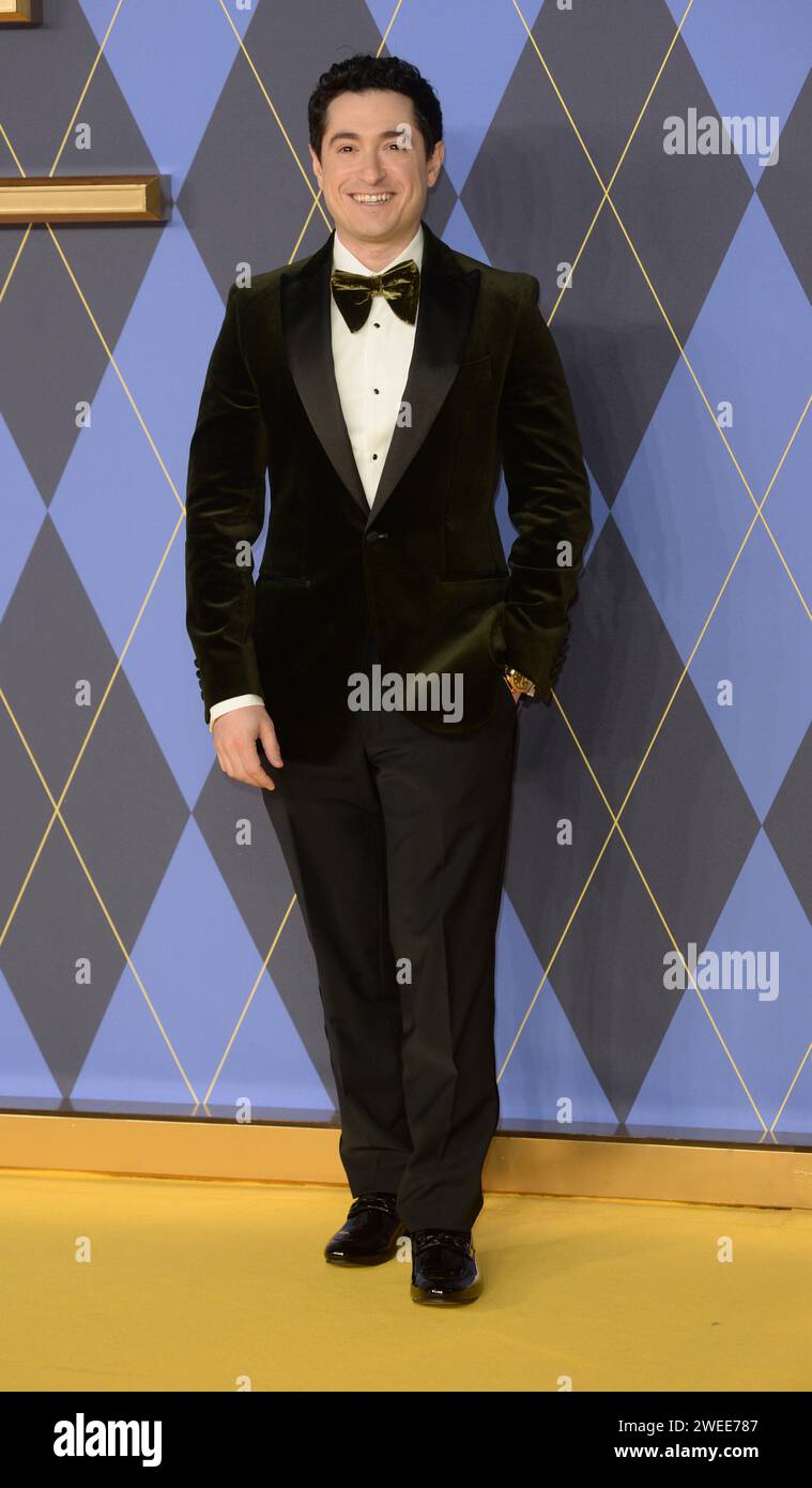 Photo Must Be Credited ©Alpha Press 078237 24/01/2024 Jason Fuchs ...