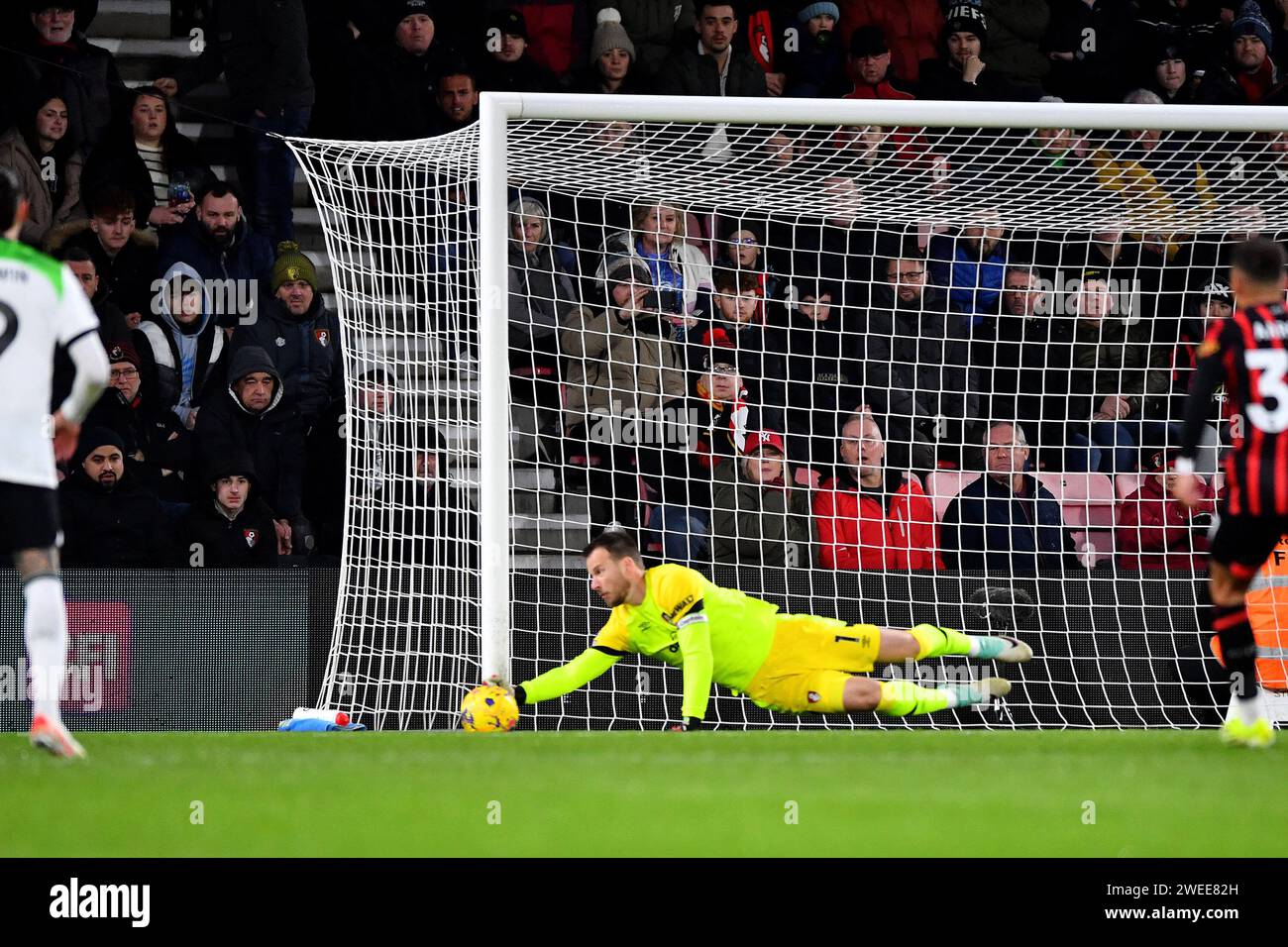 Neto of AFC Bournemouth - AFC Bournemouth v Liverpool, Premier League ...