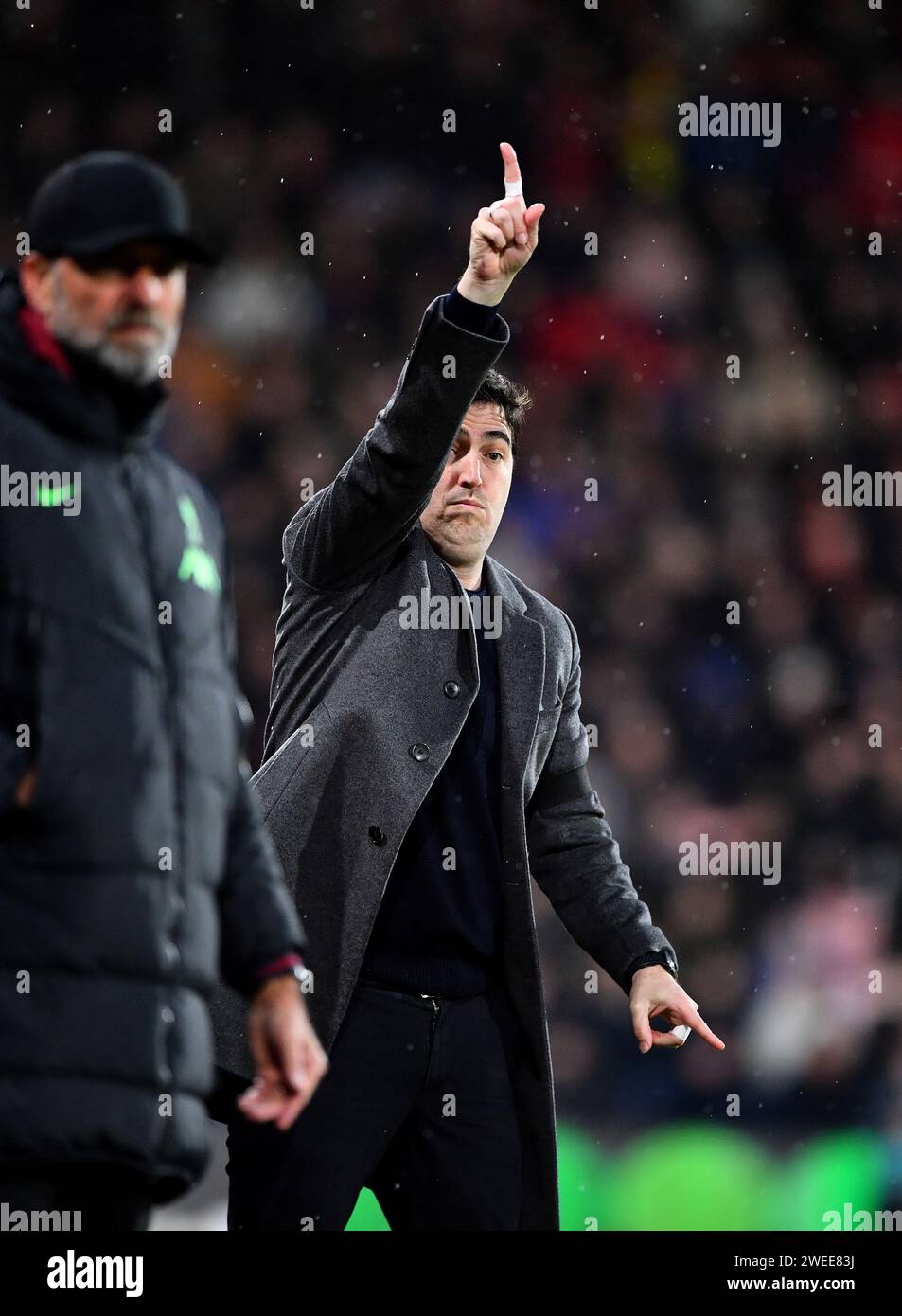 AFC Bournemouth manager Andoni Iraola - AFC Bournemouth v Liverpool ...