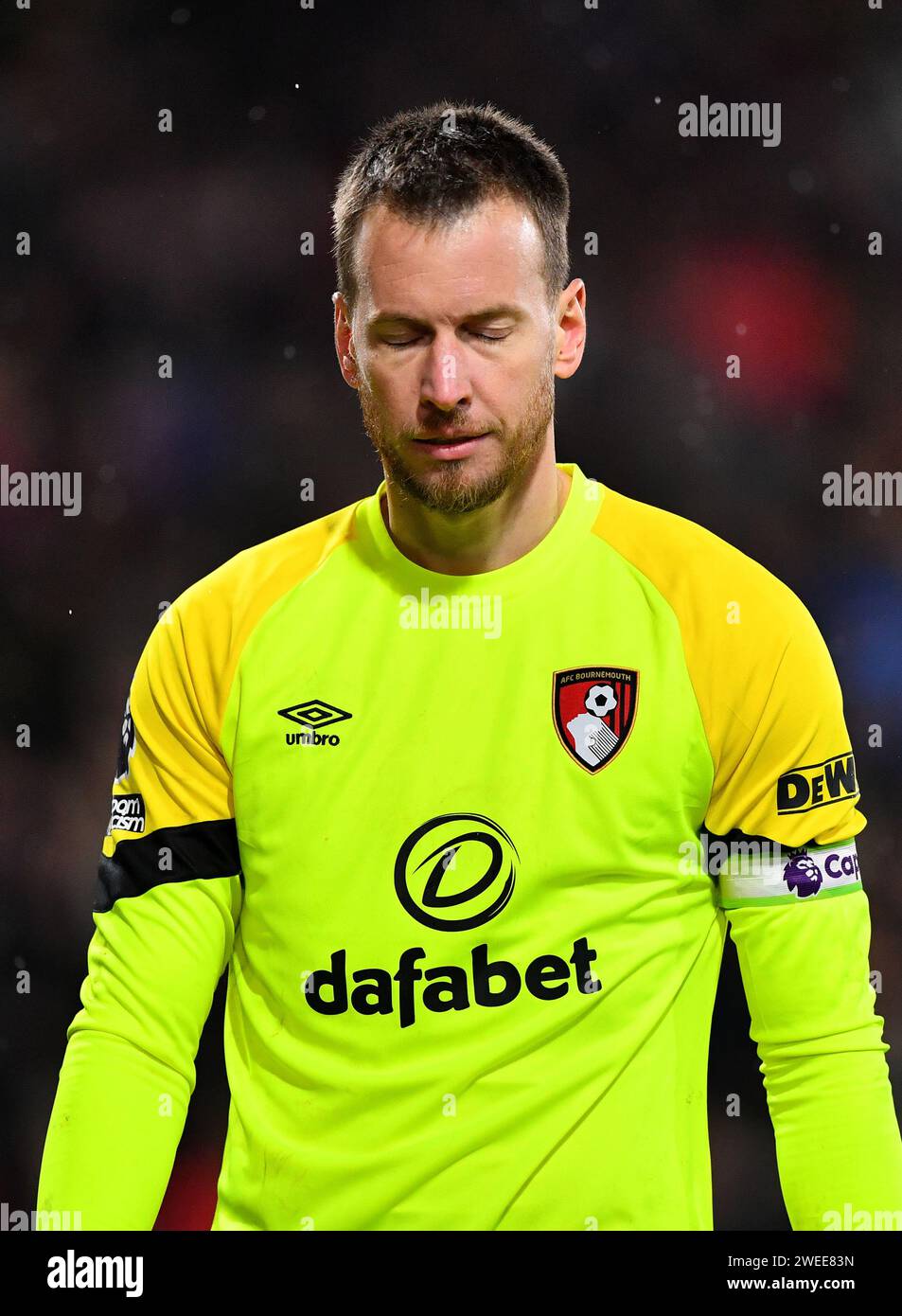 Neto of AFC Bournemouth looks dejected - AFC Bournemouth v Liverpool ...