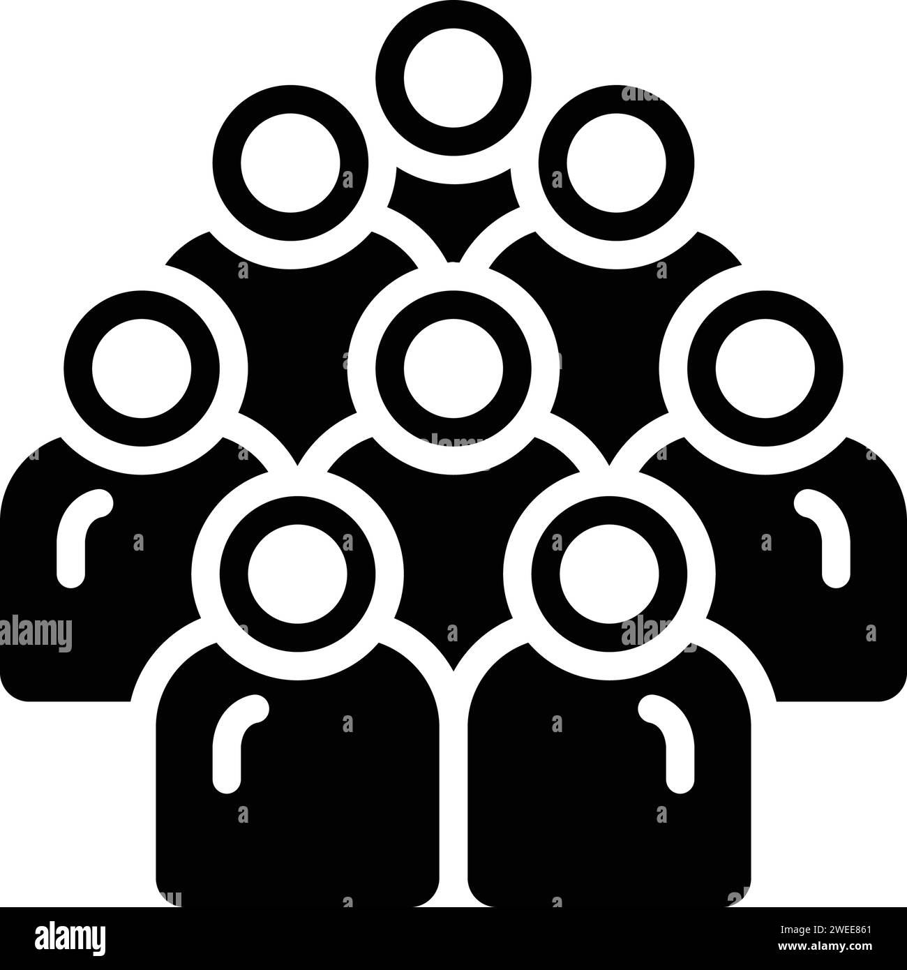 Icon for Multitude, crowd Stock Vector Image & Art - Alamy