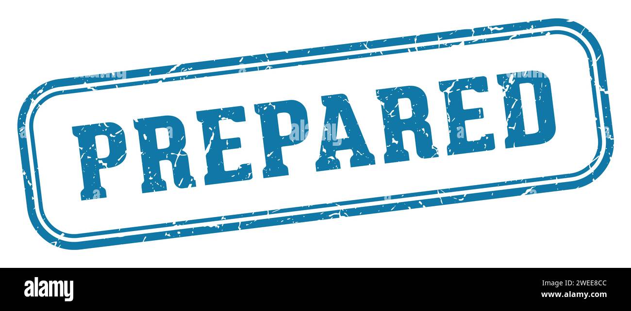 prepared stamp. prepared rectangular stamp isolated on white background ...