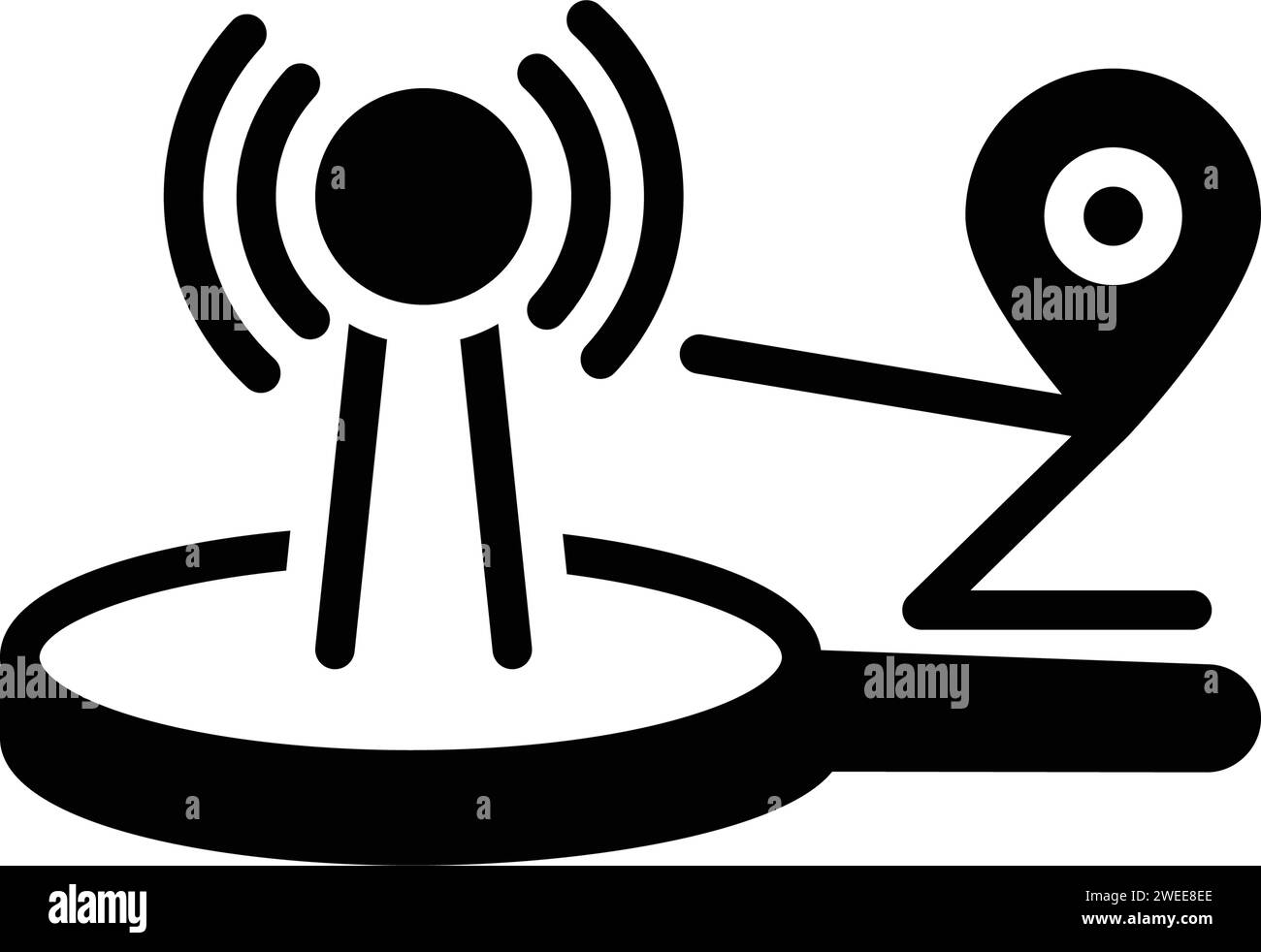 Icon for Tracking,gps Stock Vector Image & Art - Alamy