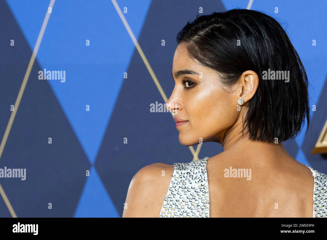 Sofia Boutella poses for photographers upon arrival at the World ...