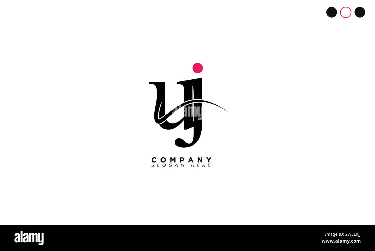 UJ Alphabet letters Initials Monogram logo Stock Vector Image & Art - Alamy