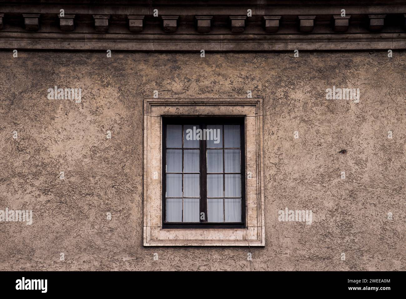 Munich, Germany - May 01, 2023: Antique window on famous Bavarian ...