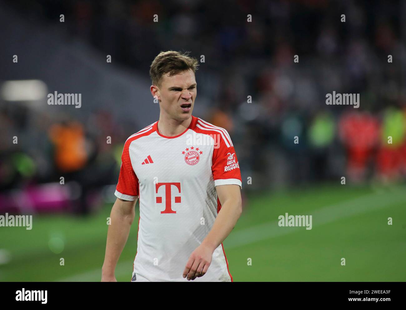 München, Deutschland 24. Januar 2024: Fussball, Herren, Bundesliga ...