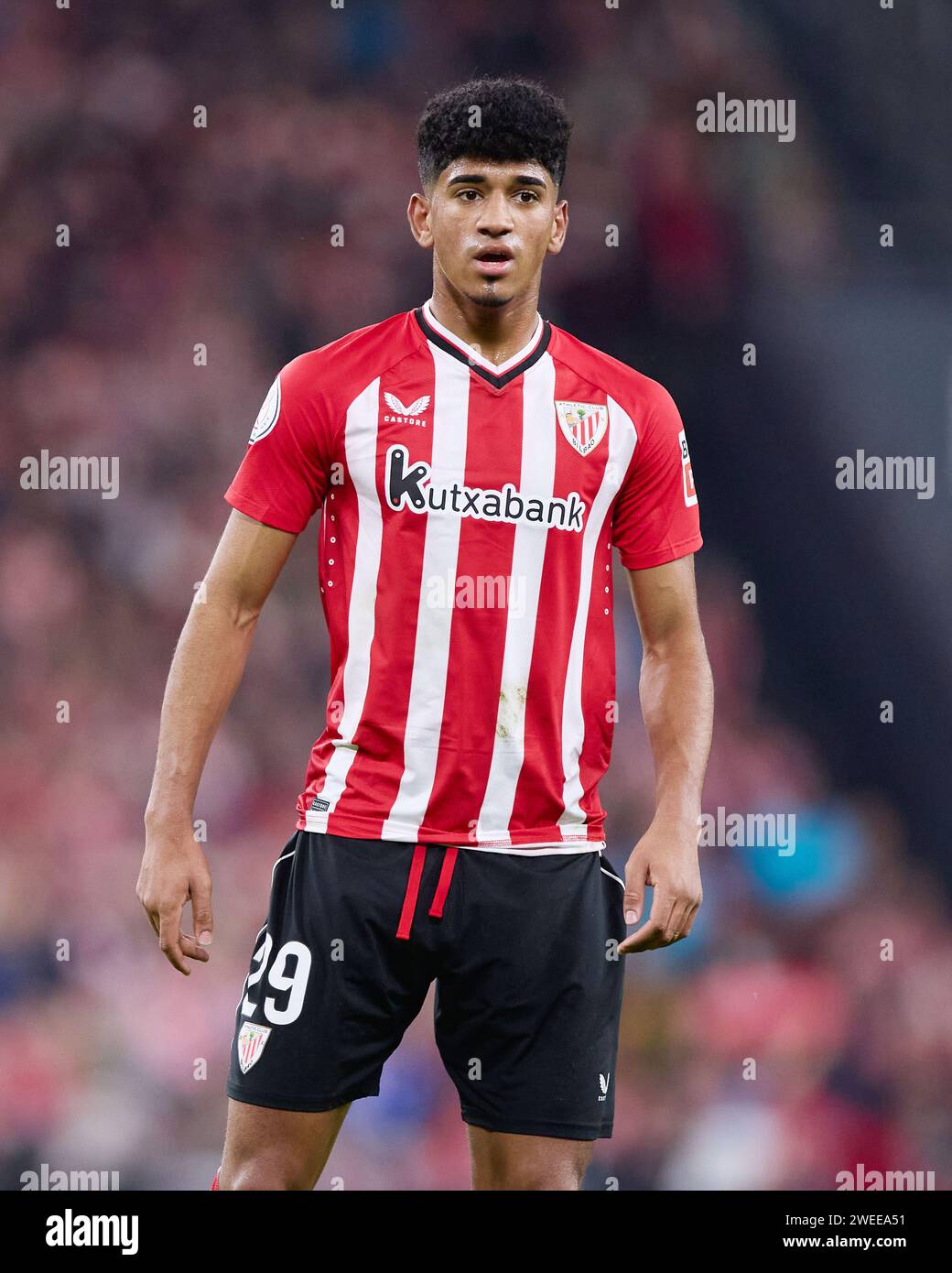 Malcom Adu Ares of Athletic Club during the Spanish Cup, Copa del Rey ...