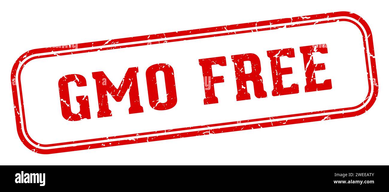 gmo free stamp. gmo free rectangular stamp isolated on white background ...